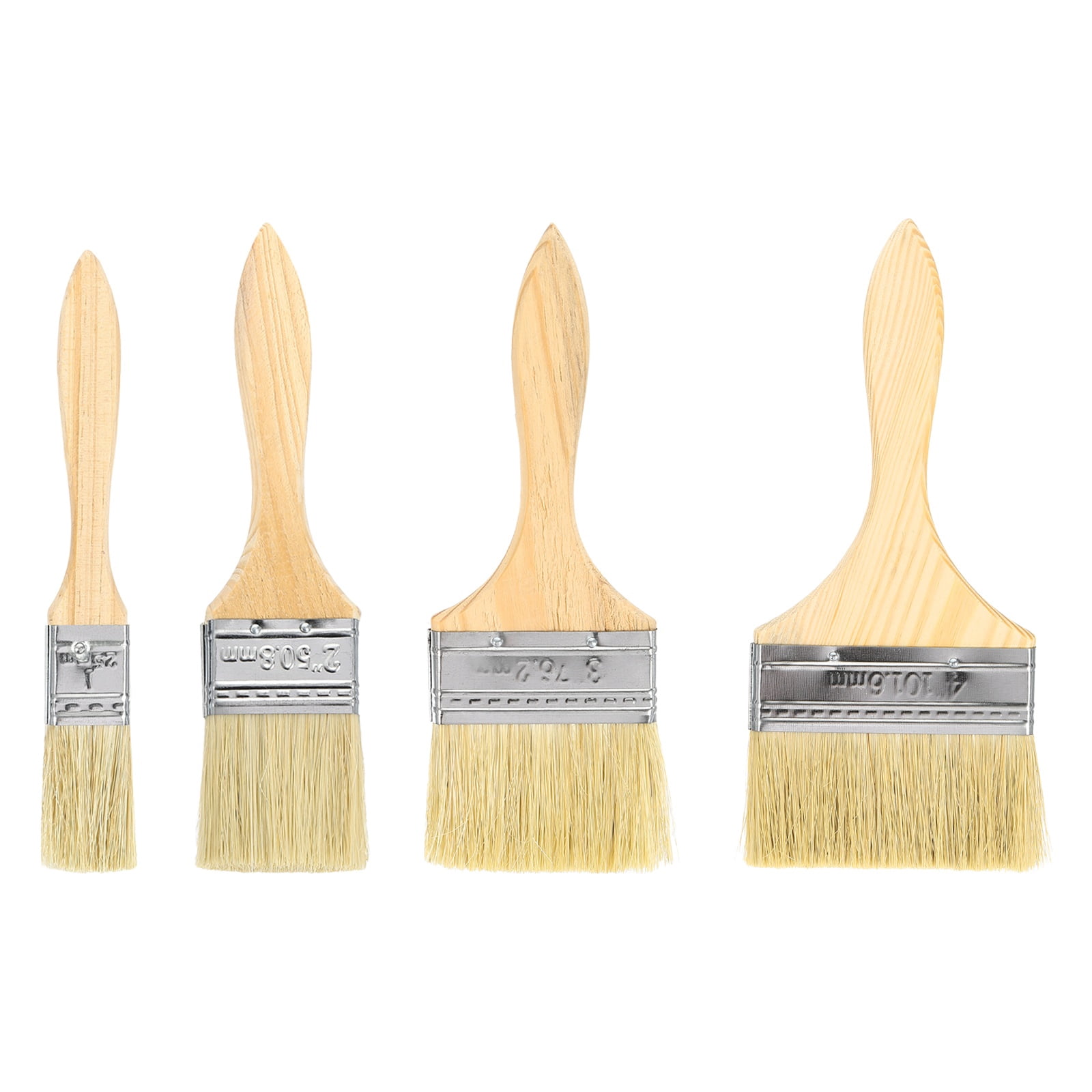 Uxcell 4pcs Chip Paint Brush 1+2+3+4