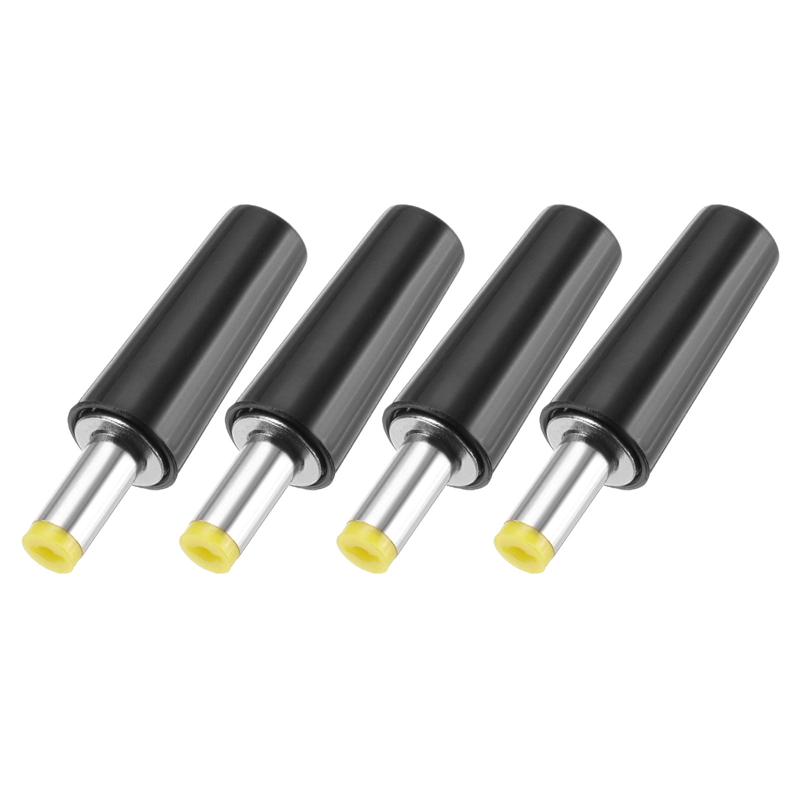 Uxcell 4pcs DC Power Male Adapter, 4.8mm x 1.7mm 1.42" DC Power Jack ...