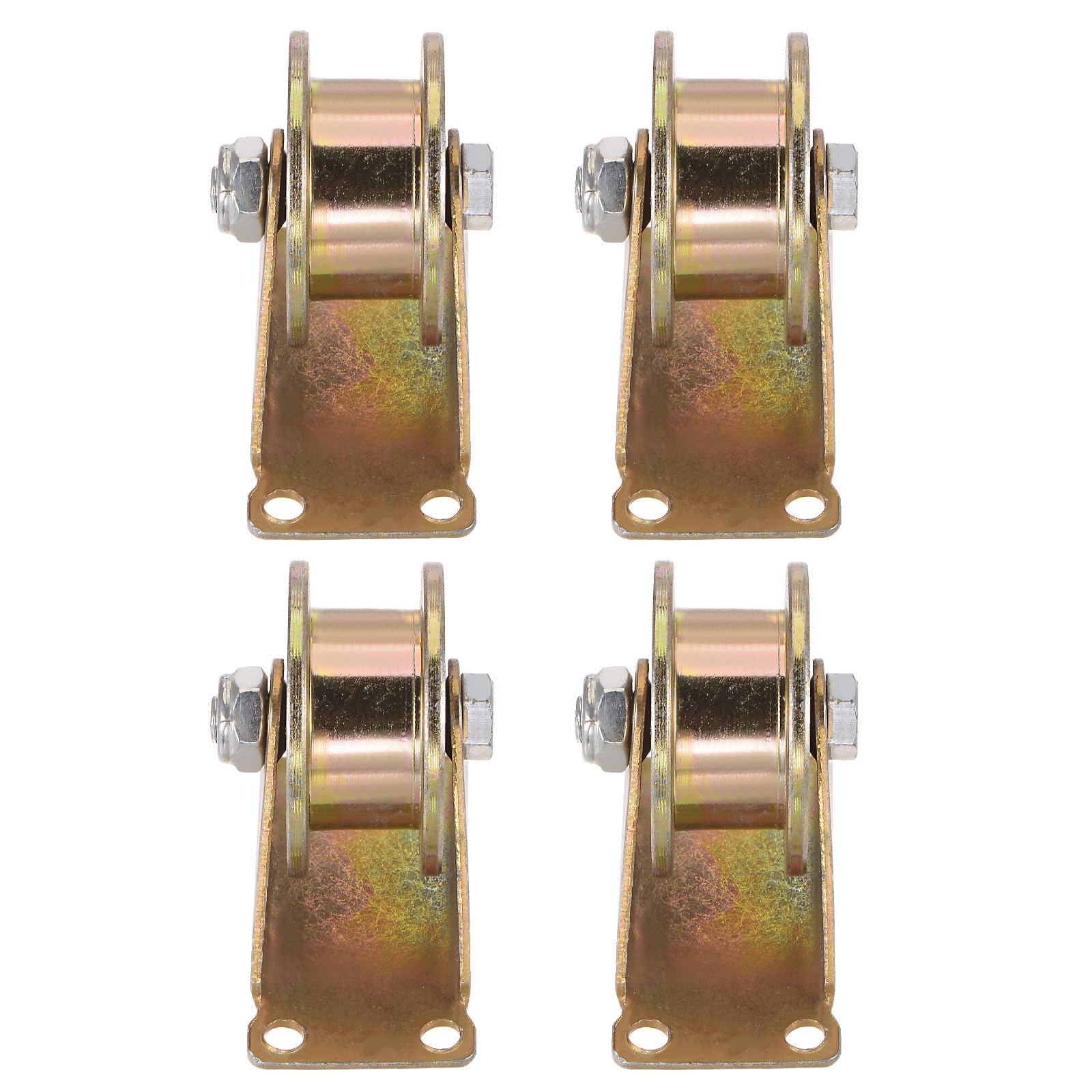 Uxcell 4pcs H Groove Caster 2.2" H-Shaped Sliding Gate Wheel Load ...
