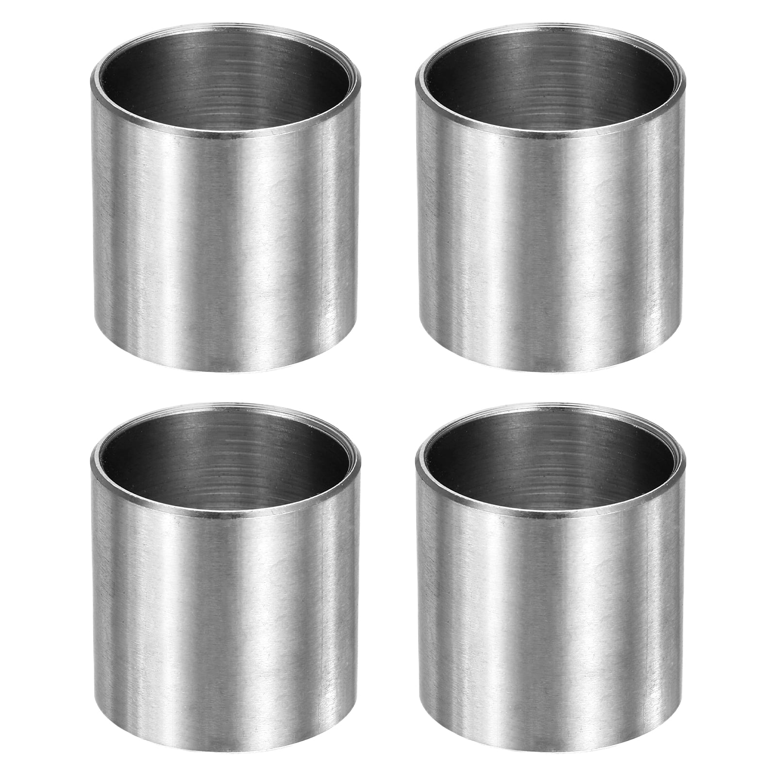 Uxcell 4pcs M18 Metal Spacers, M18 IDx20mm ODx20mm Length Stainless ...