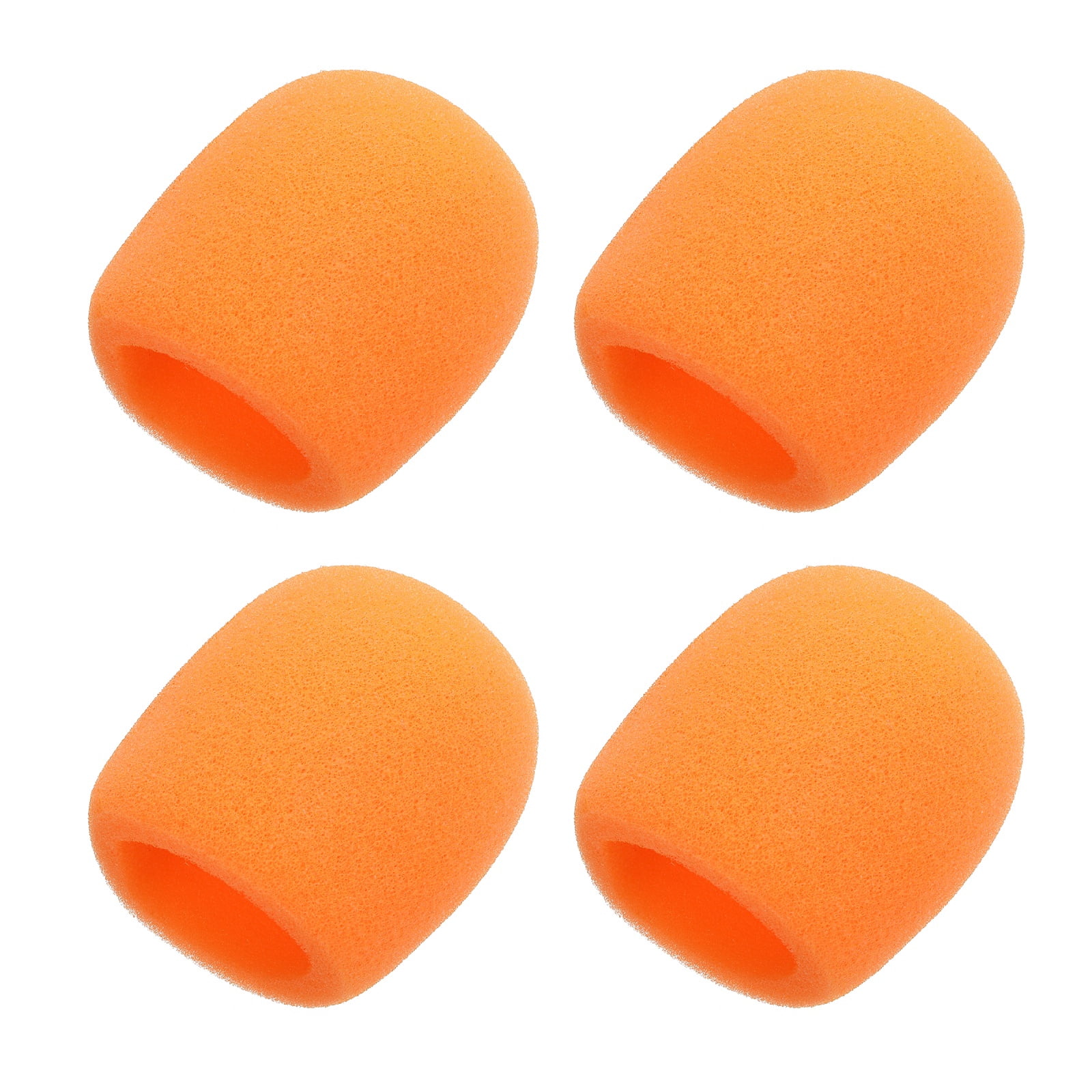 Uxcell 4pcs Microphone Foam Covers, 40mm (1.57") ID 10mm (0.39 ...
