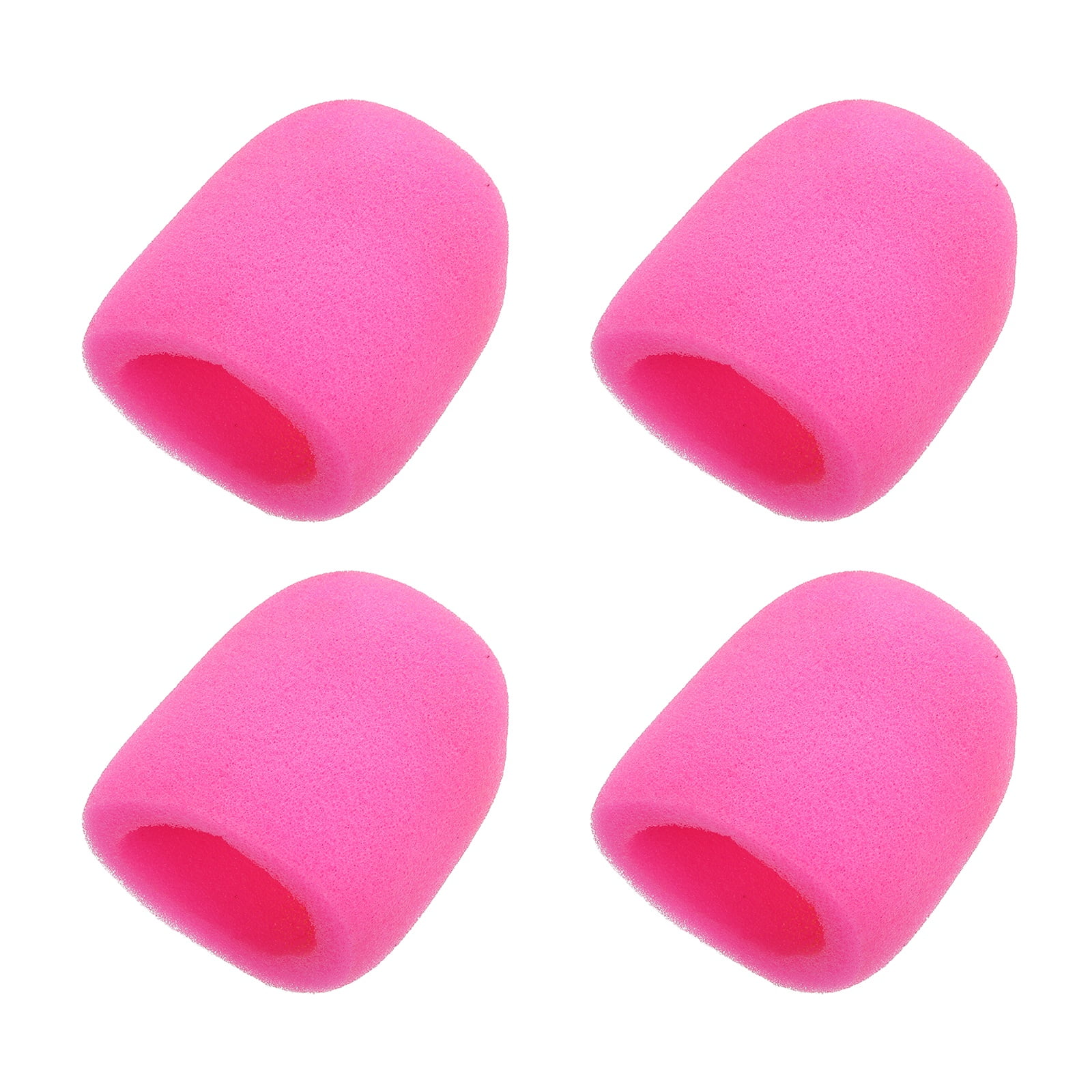 Uxcell 4pcs Microphone Foam Covers, 40mm (1.57") ID 10mm (0.39 ...