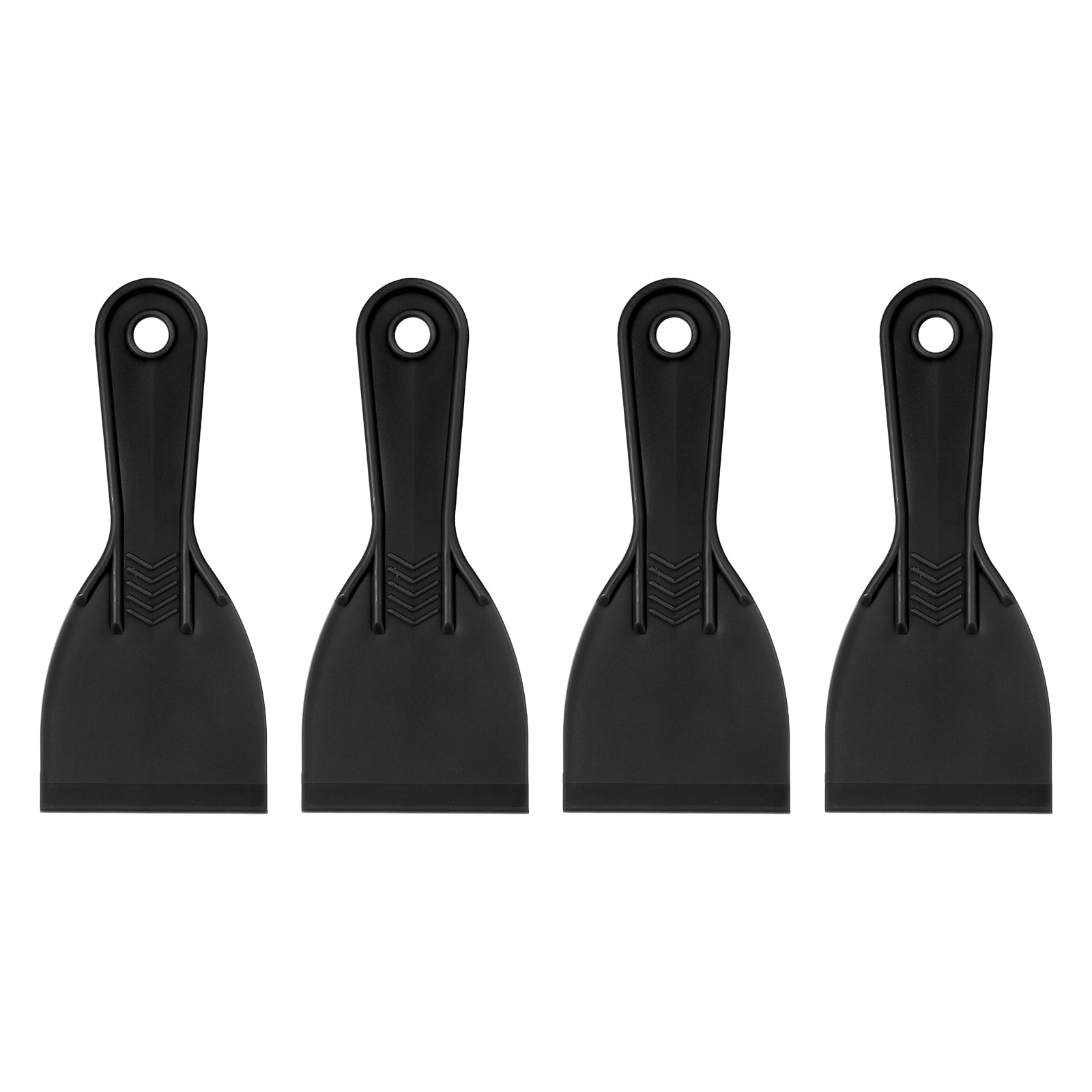Uxcell 4pcs Putty Scraper 1.5" Plastic Flexible Tool for Pasting ...