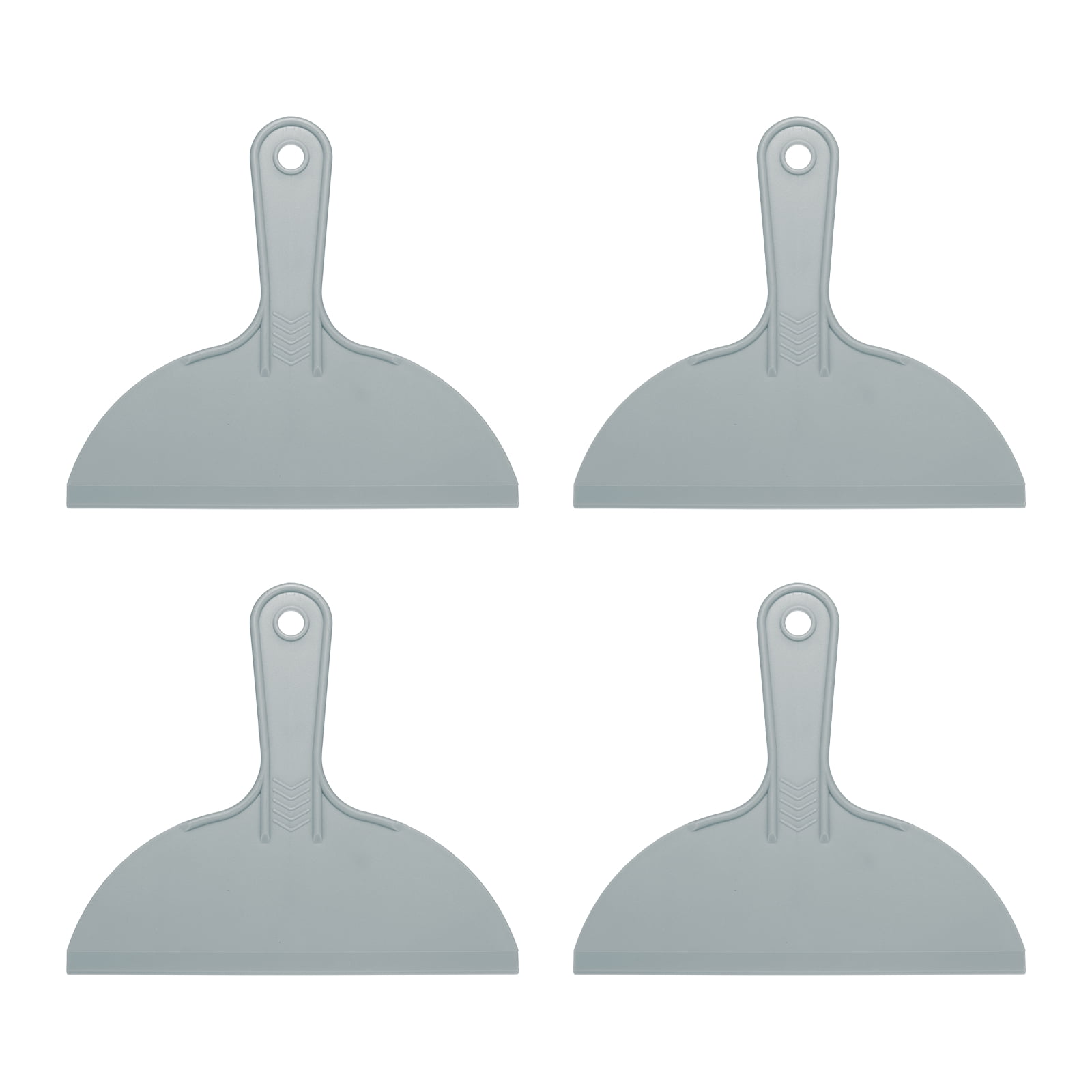 Uxcell 4pcs Putty Scraper 1.5" Plastic Flexible Tool for Pasting ...