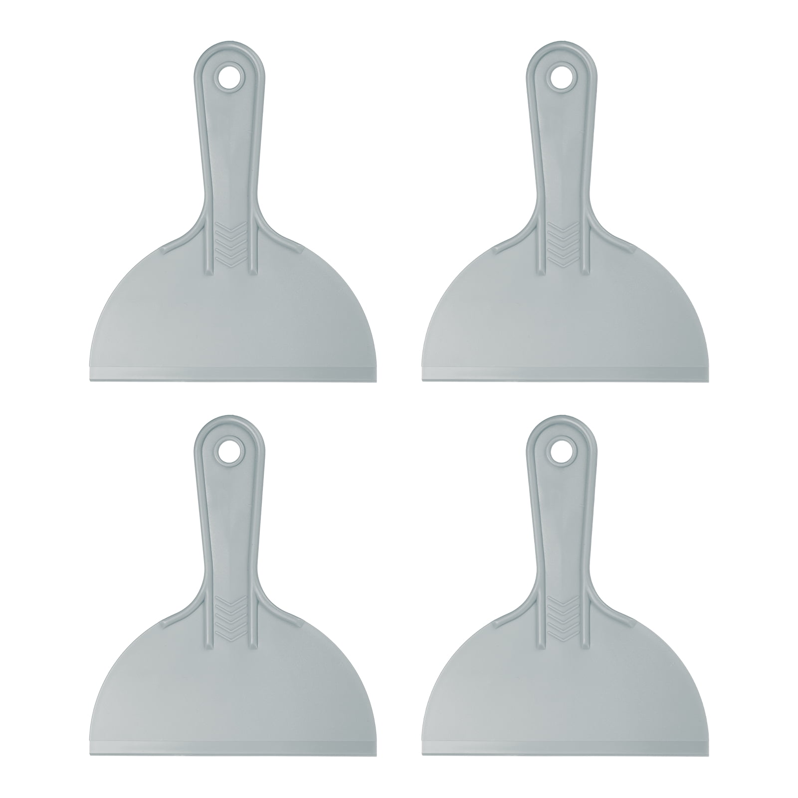 Uxcell 4pcs Putty Scraper 1.5" Plastic Flexible Tool for Pasting ...