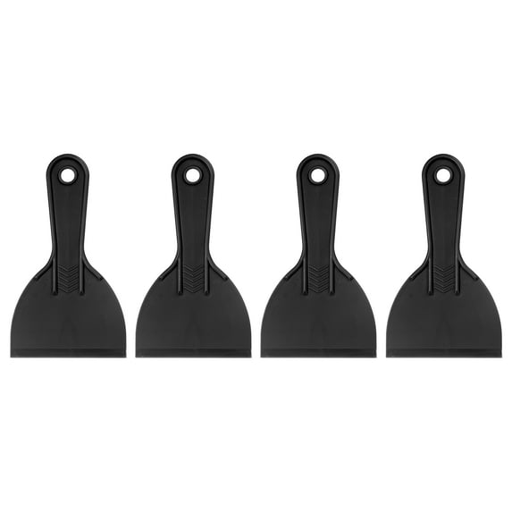 Uxcell 4pcs Putty Scraper 1.5" Plastic Flexible Tool for Pasting ...