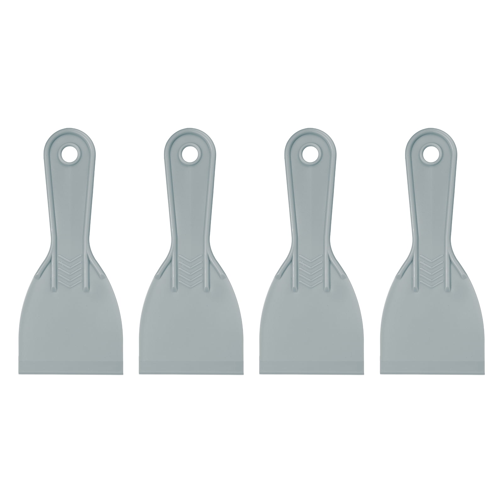 Uxcell 4pcs Putty Scraper 1.5" Plastic Flexible Tool for Pasting ...