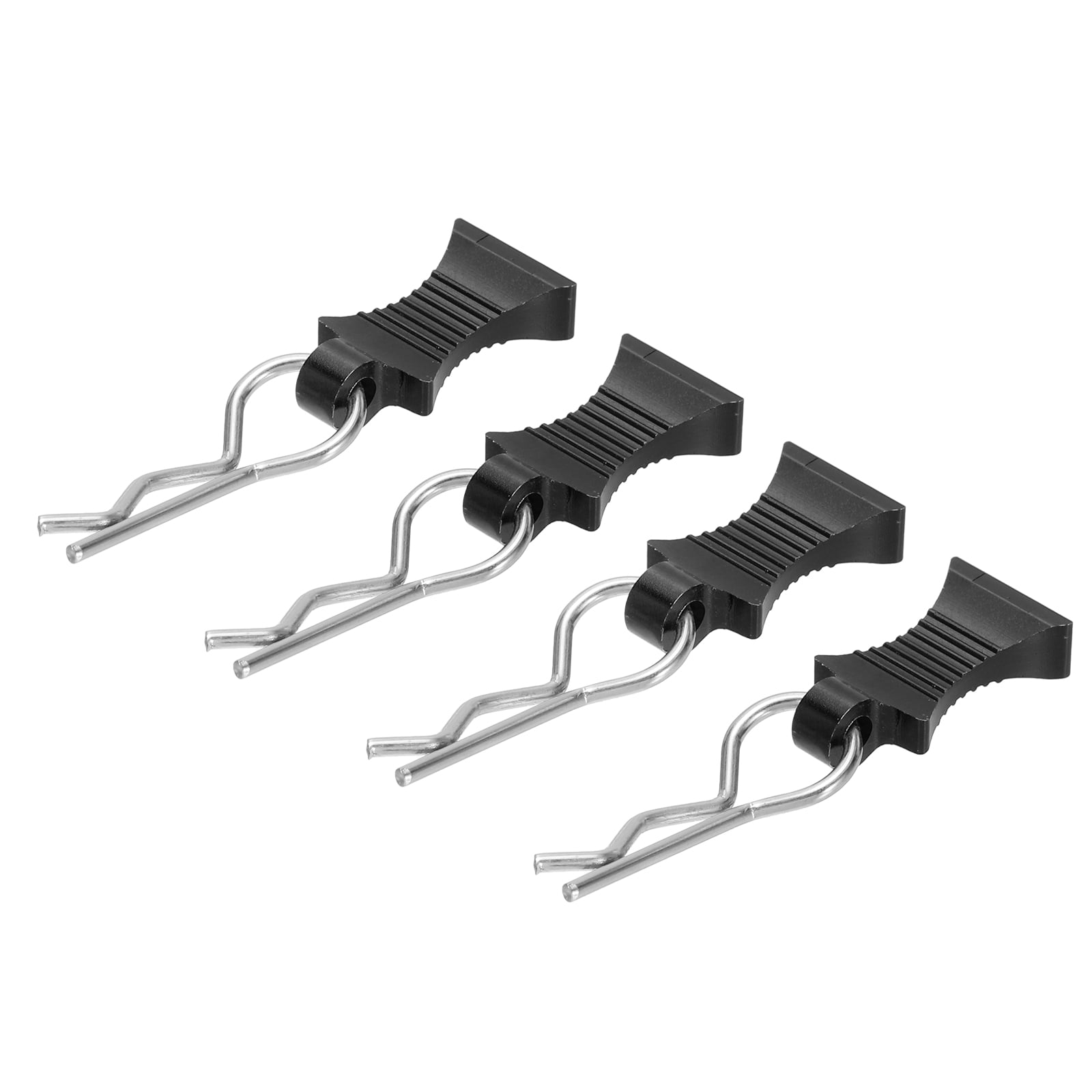 Uxcell 4pcs RC Body Clips with Pull Tabs for 1/8 1/10 Scale Model RC ...