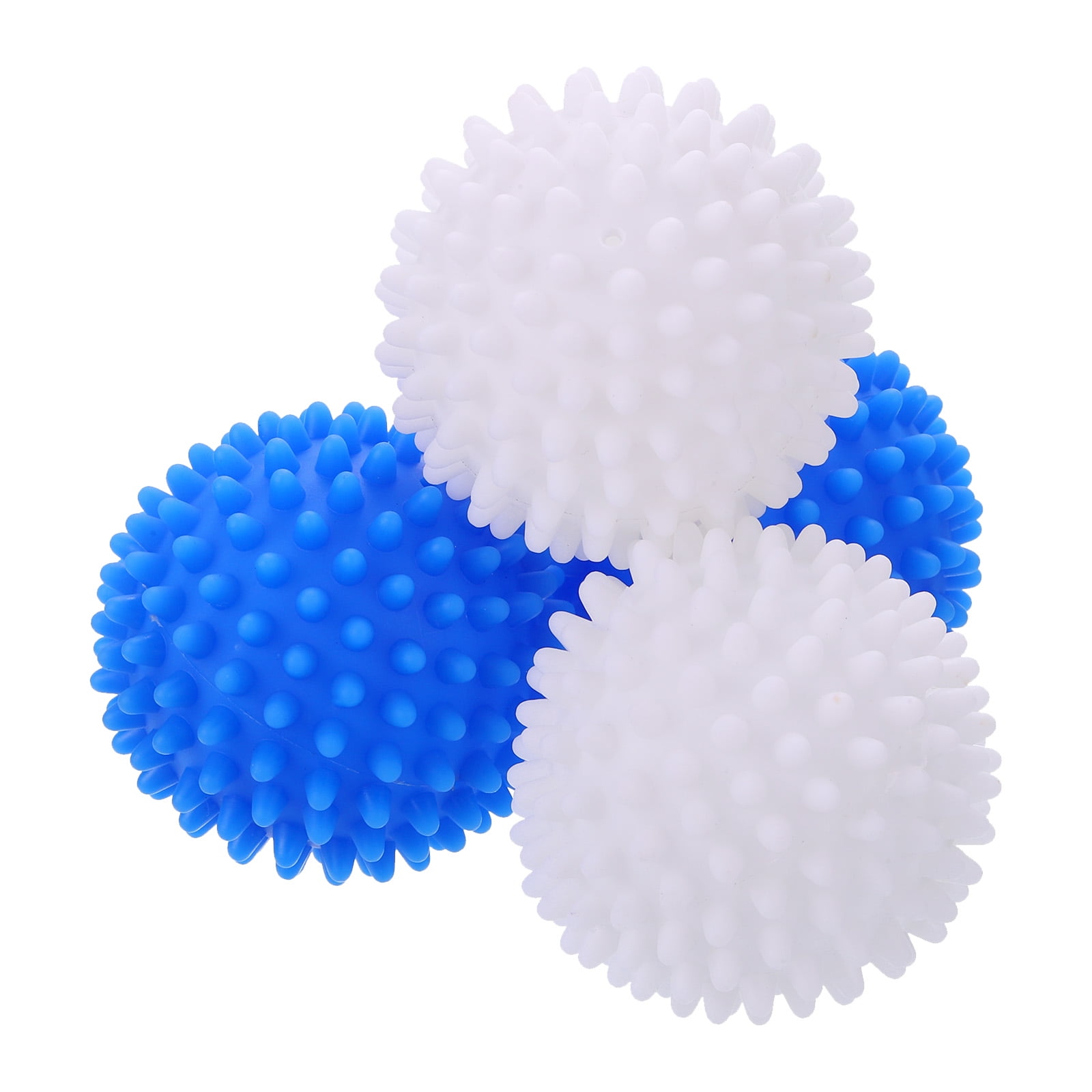 Uxcell 4pcs Reusable Laundry Dryer Balls for Fabric Softener Reduce ...