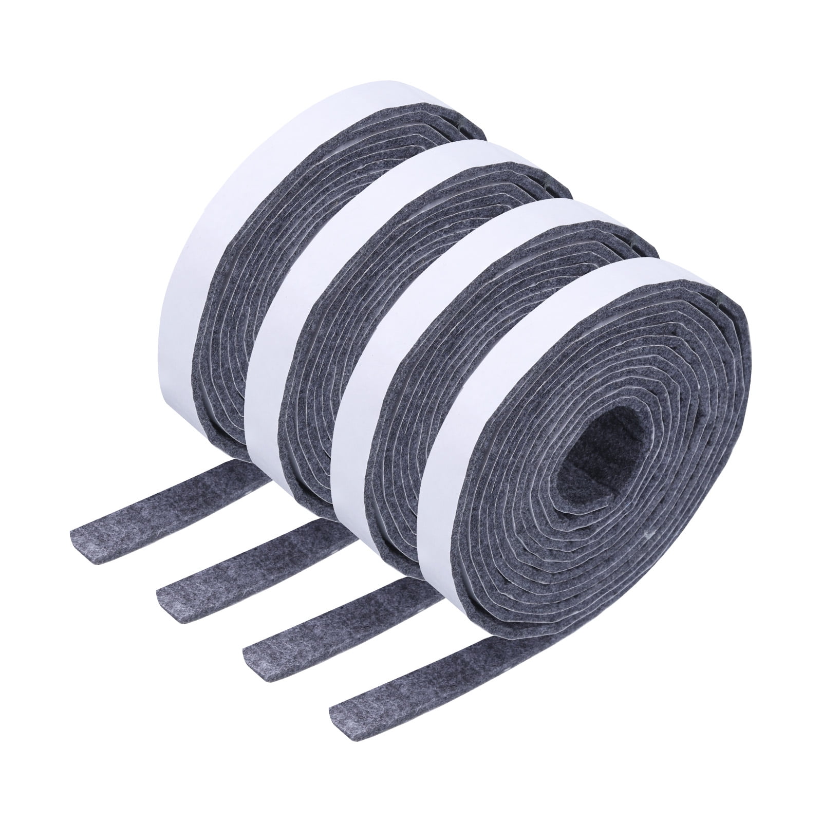 Uxcell 4pcs Self-Adhesive Felt Sheets 118x0.5 Inches for DIY Arts and ...