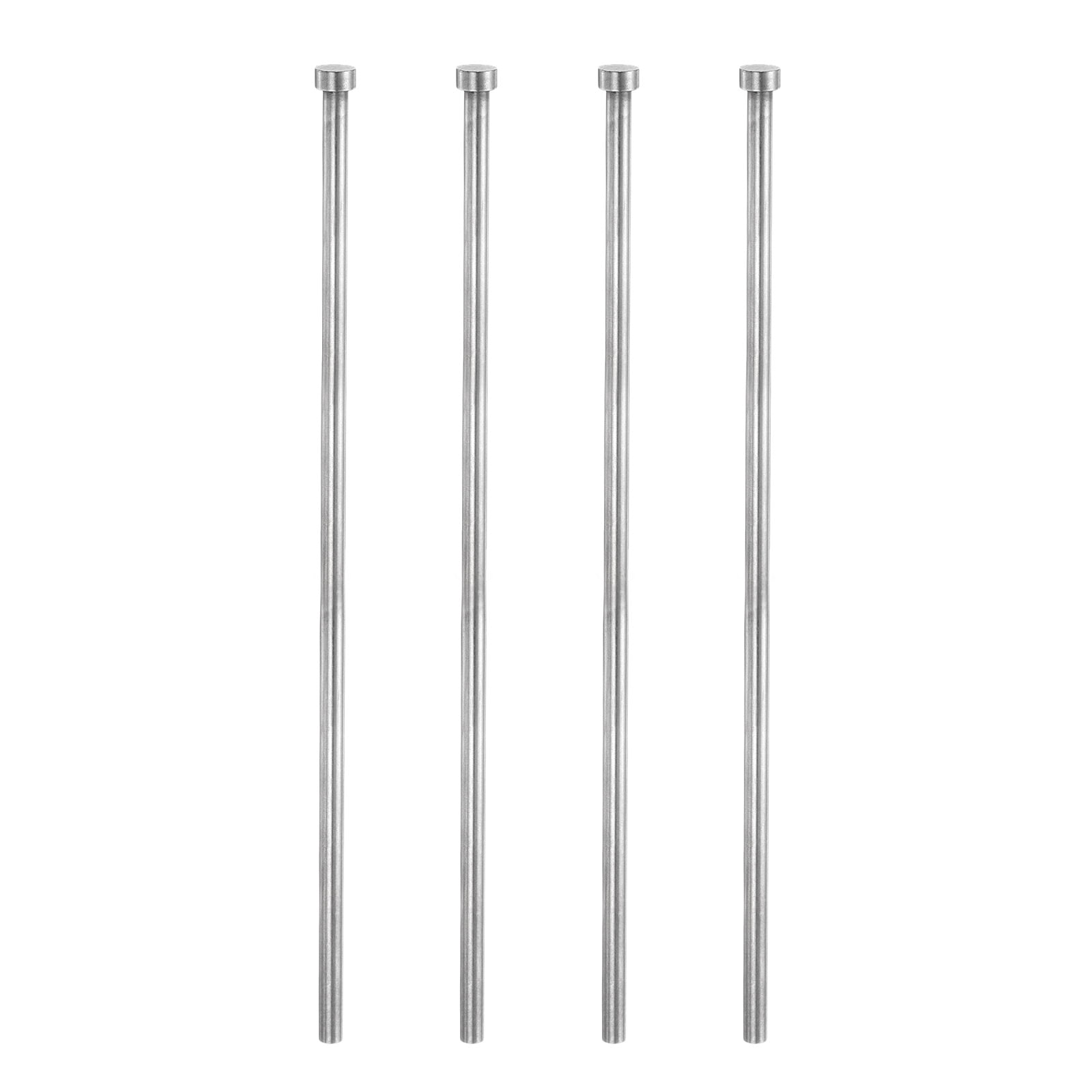 Uxcell 4pcs Straight Ejector Pin 5/16" Dia 304.8mm (12") Long 65Mn ...