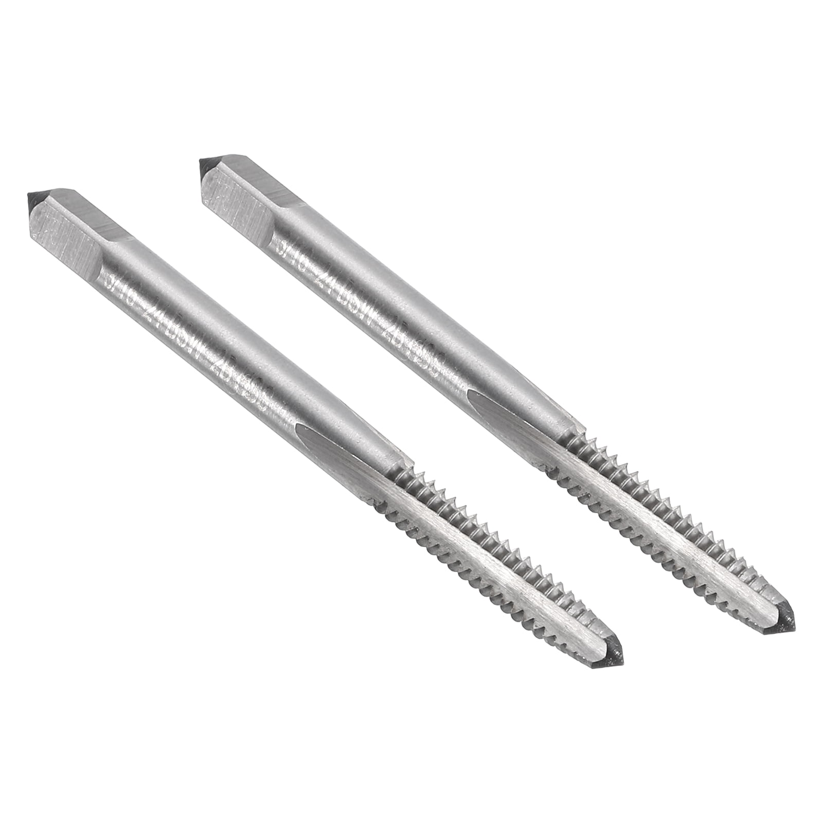 Uxcell 4pcs Straight Flute Thread Tap, 3/16-24 BSW Inches Screw ...