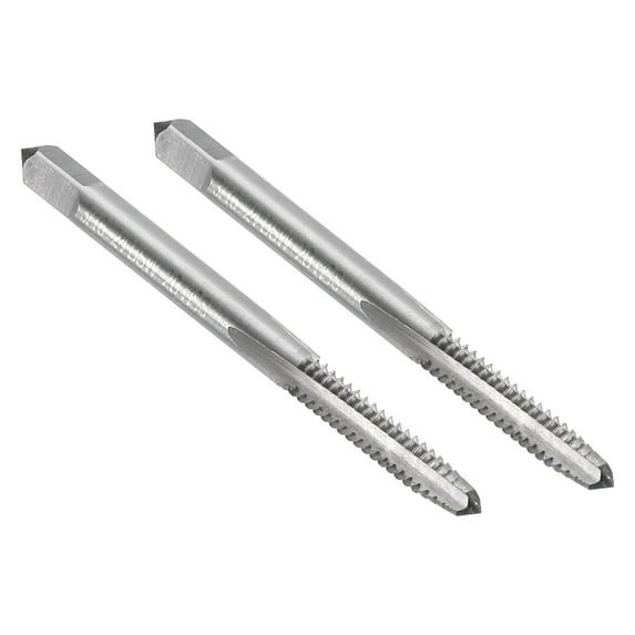 Uxcell 4pcs Straight Flute Thread Tap, 3/16-24 BSW Inches Screw ...