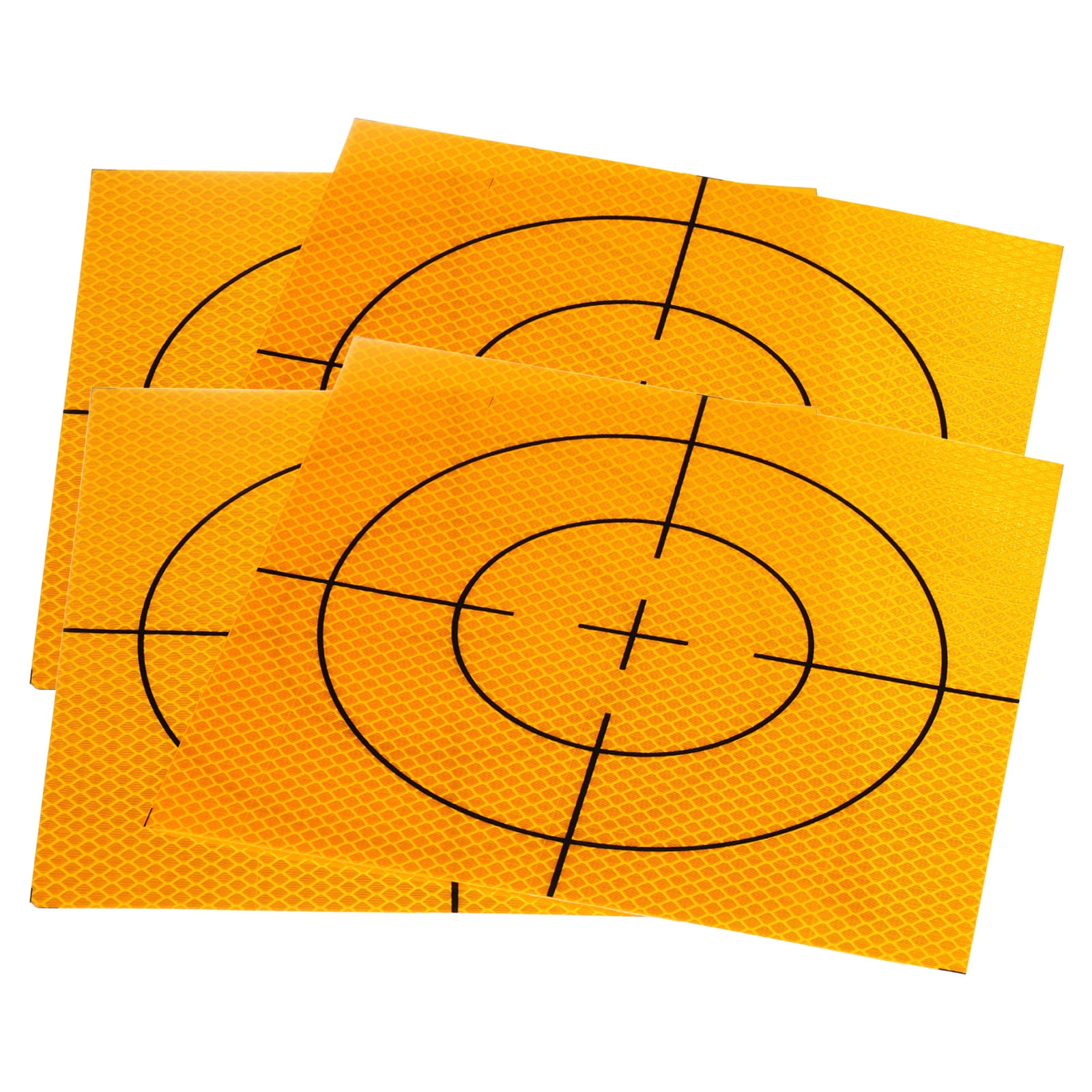 Uxcell 4pcs Survey Reflector Sheet 200x200mm Self-Adhesive Survey ...