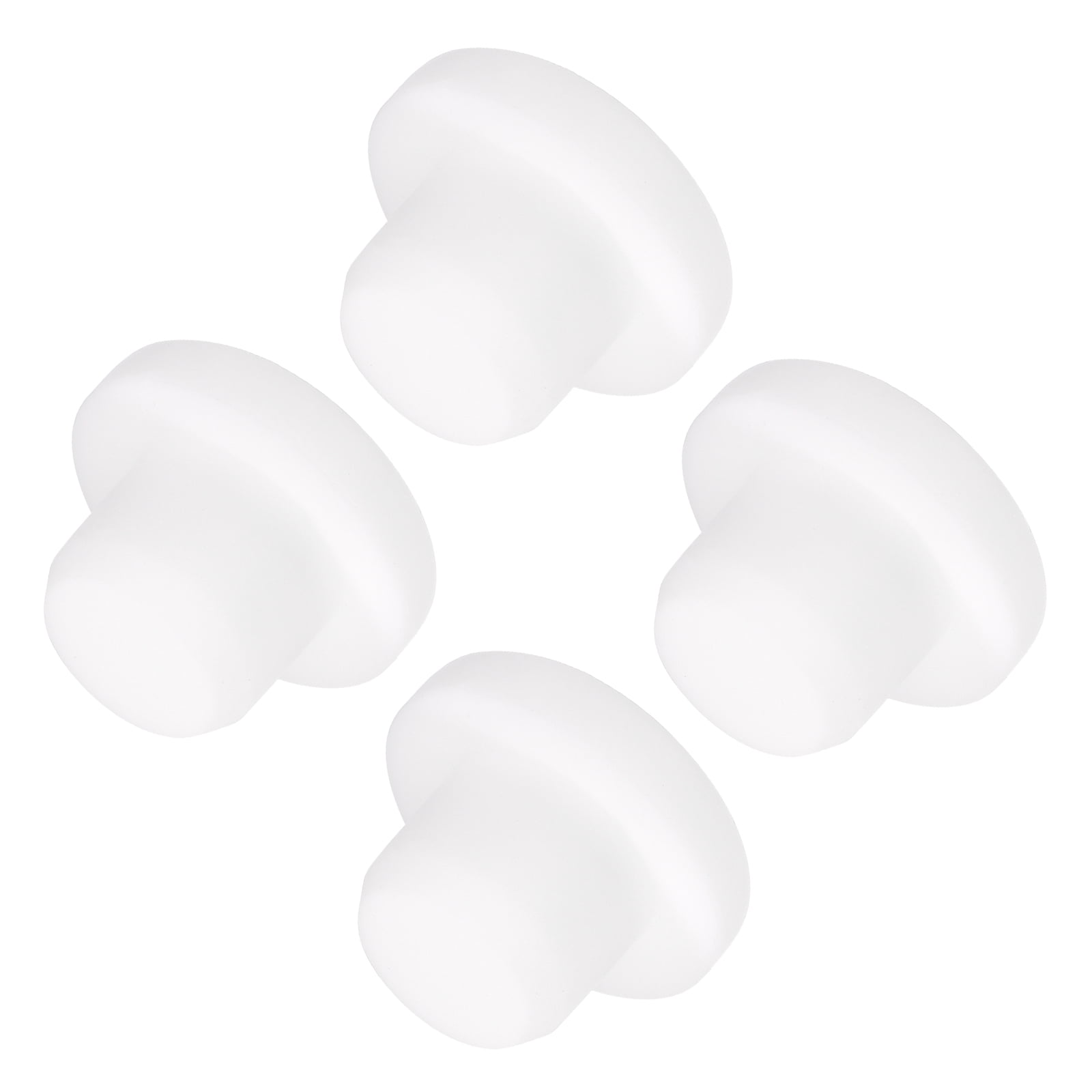 Uxcell 4pcs T-Shaped Silicone Plugs 13mm 1/2" Dia Snap in Plug Seal ...