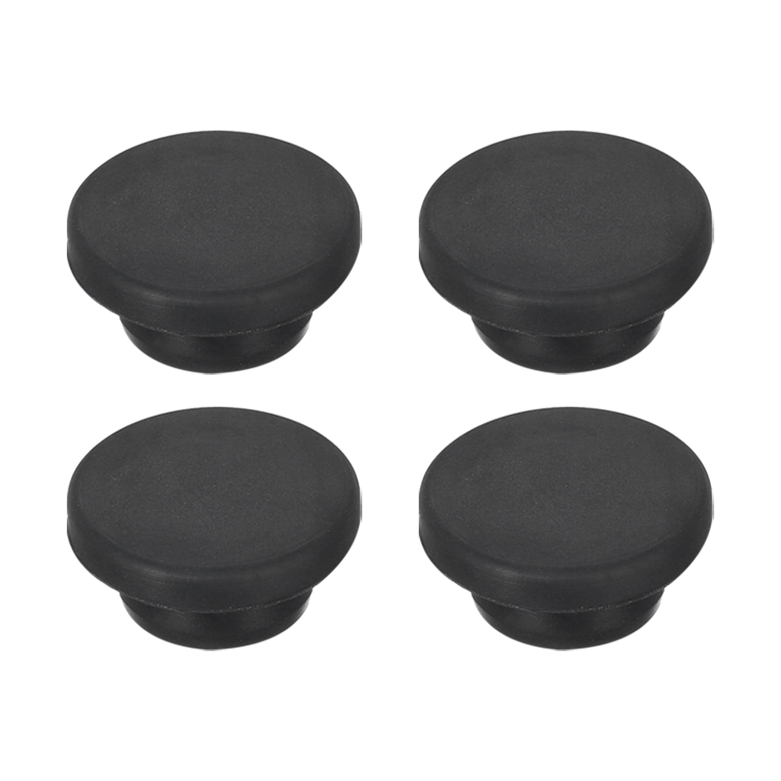 Uxcell 4pcs T-Shaped Silicone Plugs 26mm 1 Inch Dia Snap in Plug Hole ...