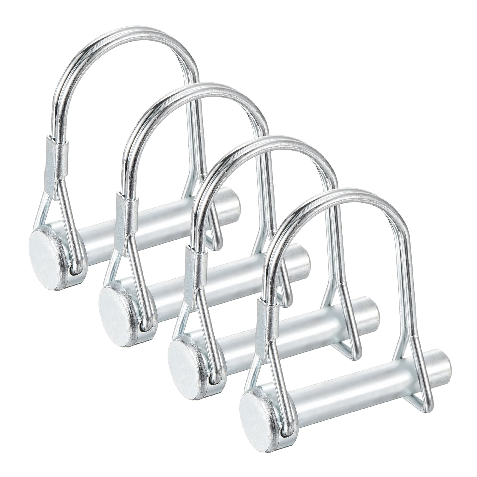 Uxcell 4pcs Trailer Coupler Pin (5/16" x 1-9/16" M8) - Wire Lock Pin ...