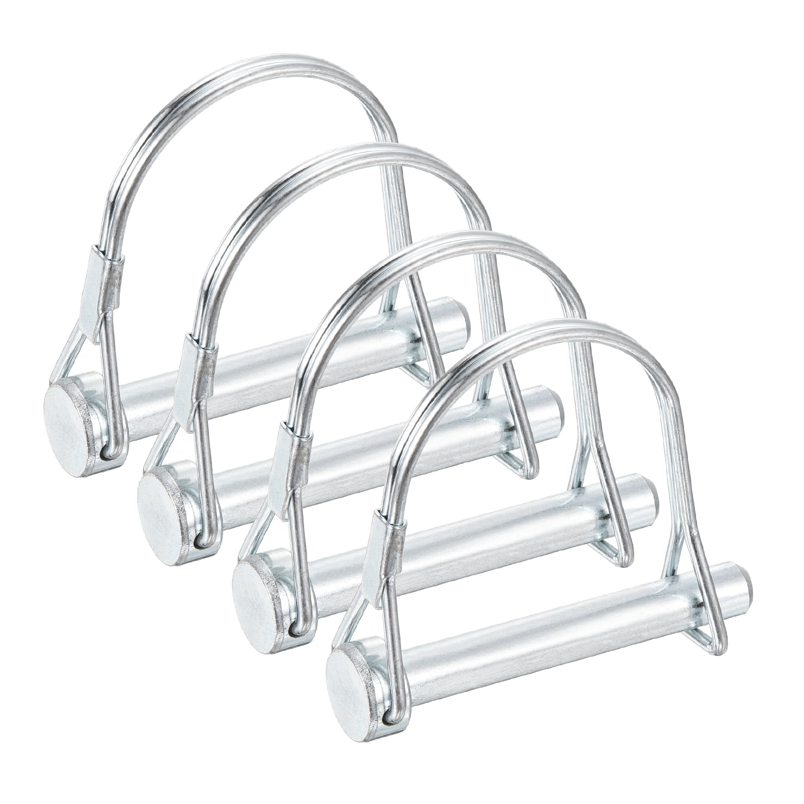 Uxcell 4pcs Trailer Coupler Pin (5/16" x 2-3/16" M8) - Wire Lock Pin ...