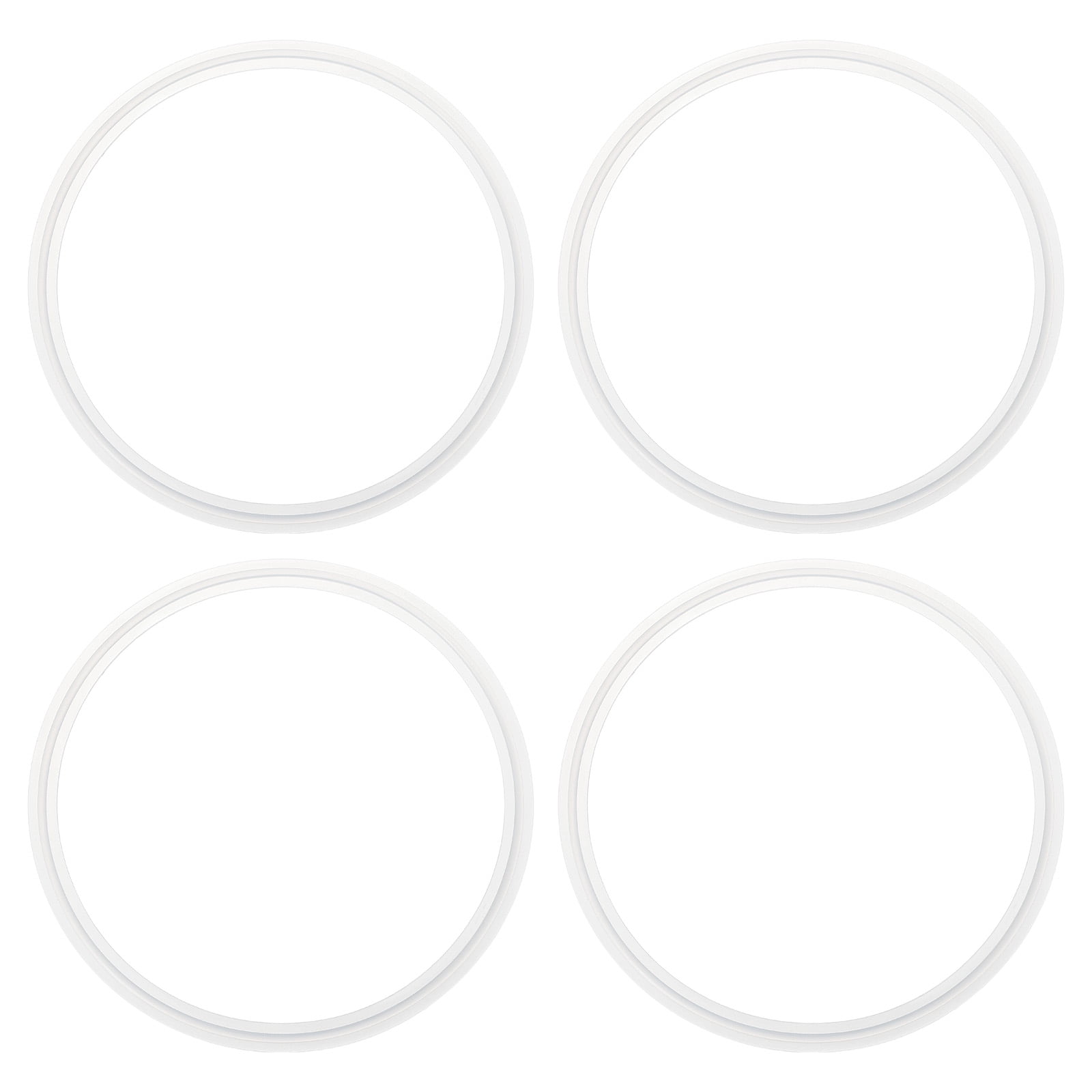 Uxcell 4pcs Tri Clamps Gasket, 167mm OD 147.2mm ID Sanitary TC Tri ...