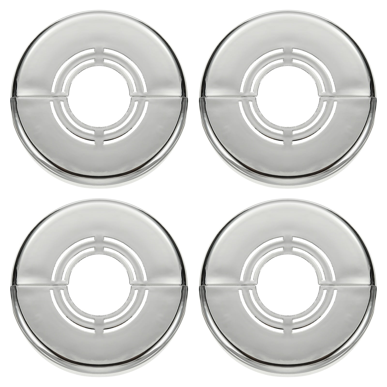 Uxcell 4pcs Wall Split Flange 1.18" Plastic Round Split Flange Pipe ...