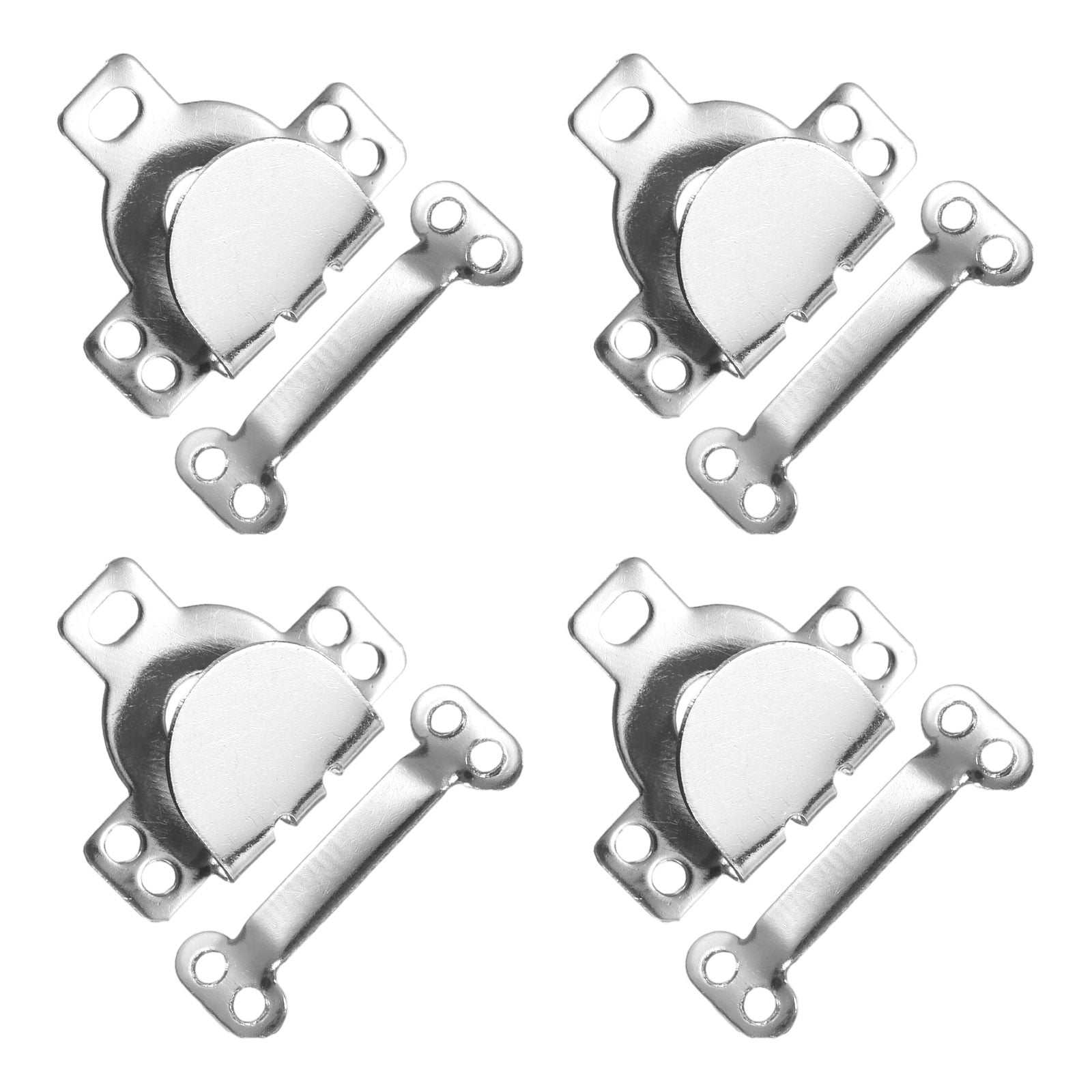 Uxcell 4set Hooks and Eyes Closure Set 16mm Metal Hook and Eye Sewing ...