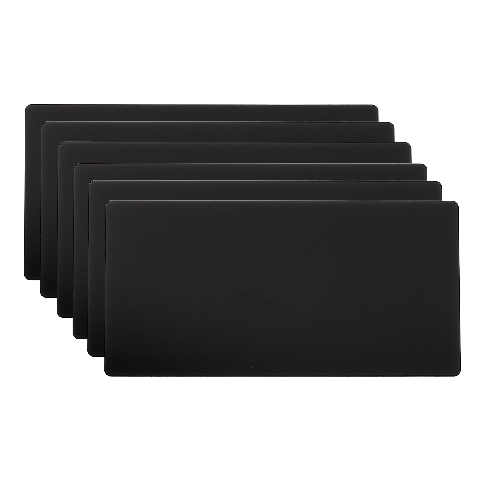 Uxcell 4x2 Inch Anodized Aluminum Sheet Metal, Self Adhesive Laser ...