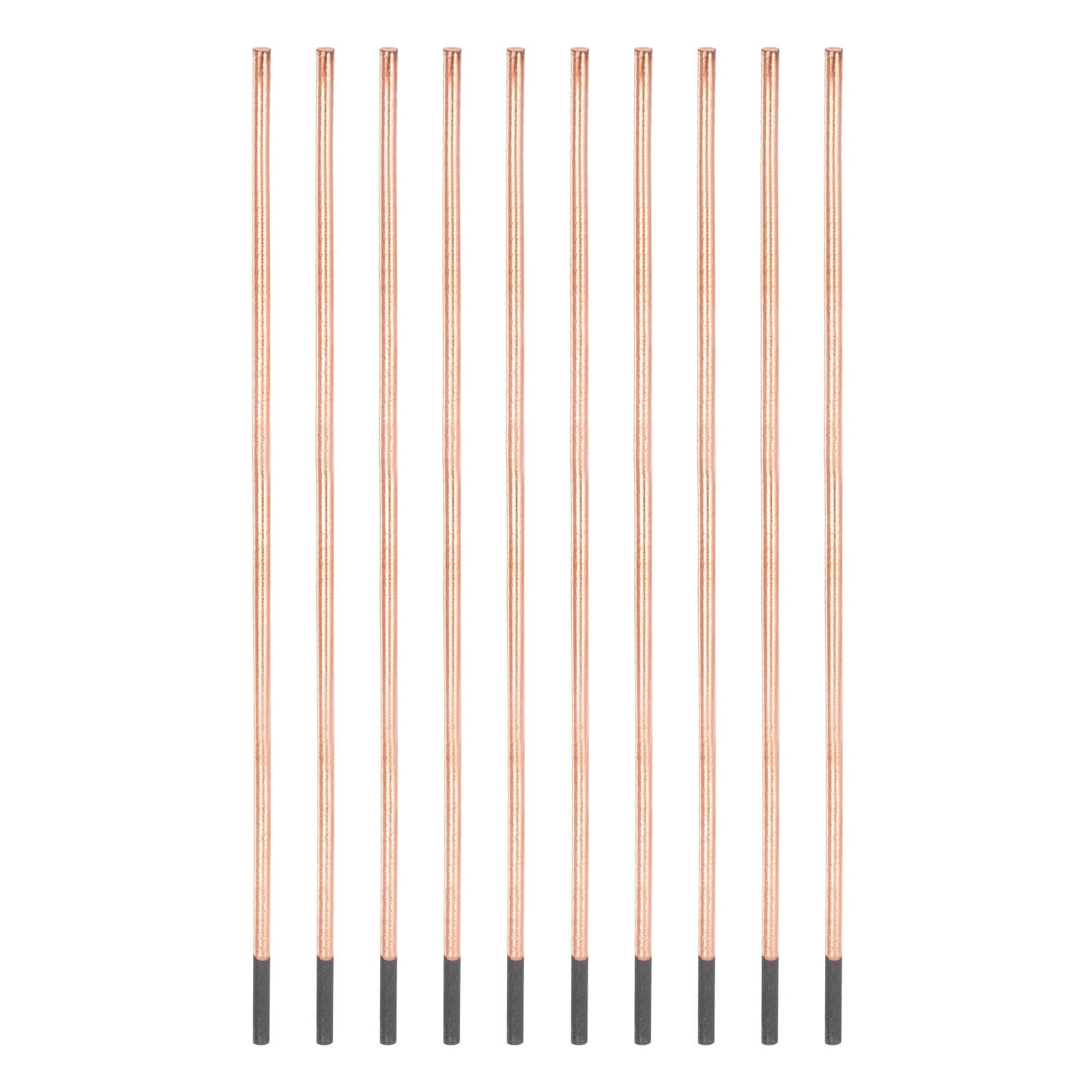 Uxcell 4x355mm Copper Coated Gouging Carbon Gouging Rods Electrodes 10 ...
