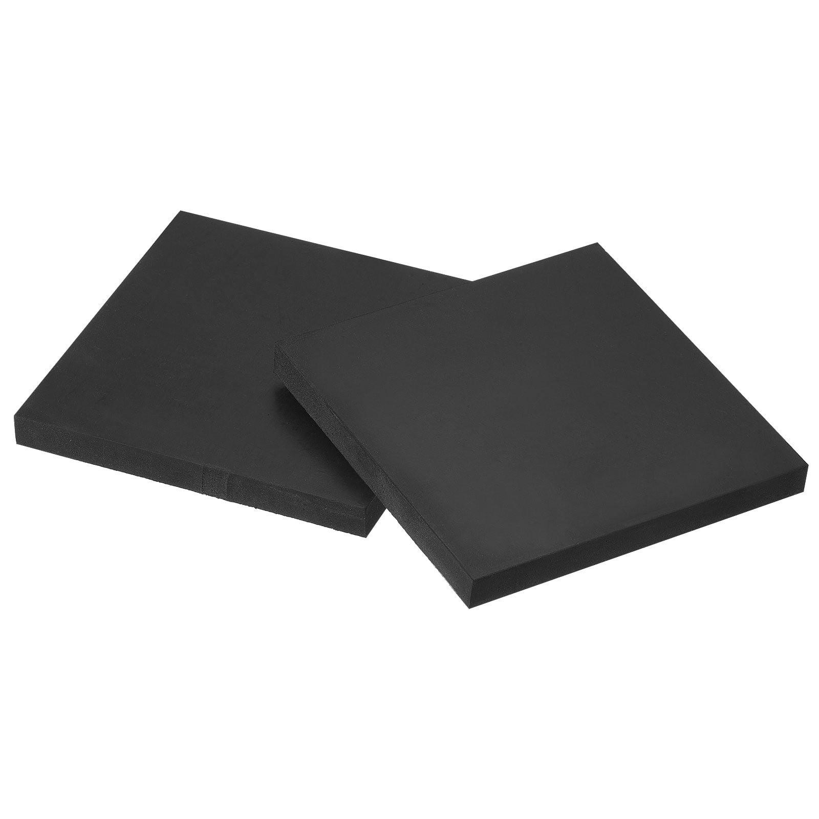 Uxcell 4x4x0.4" Rubber Bench Block Square Stamping Base Hammering Metal ...