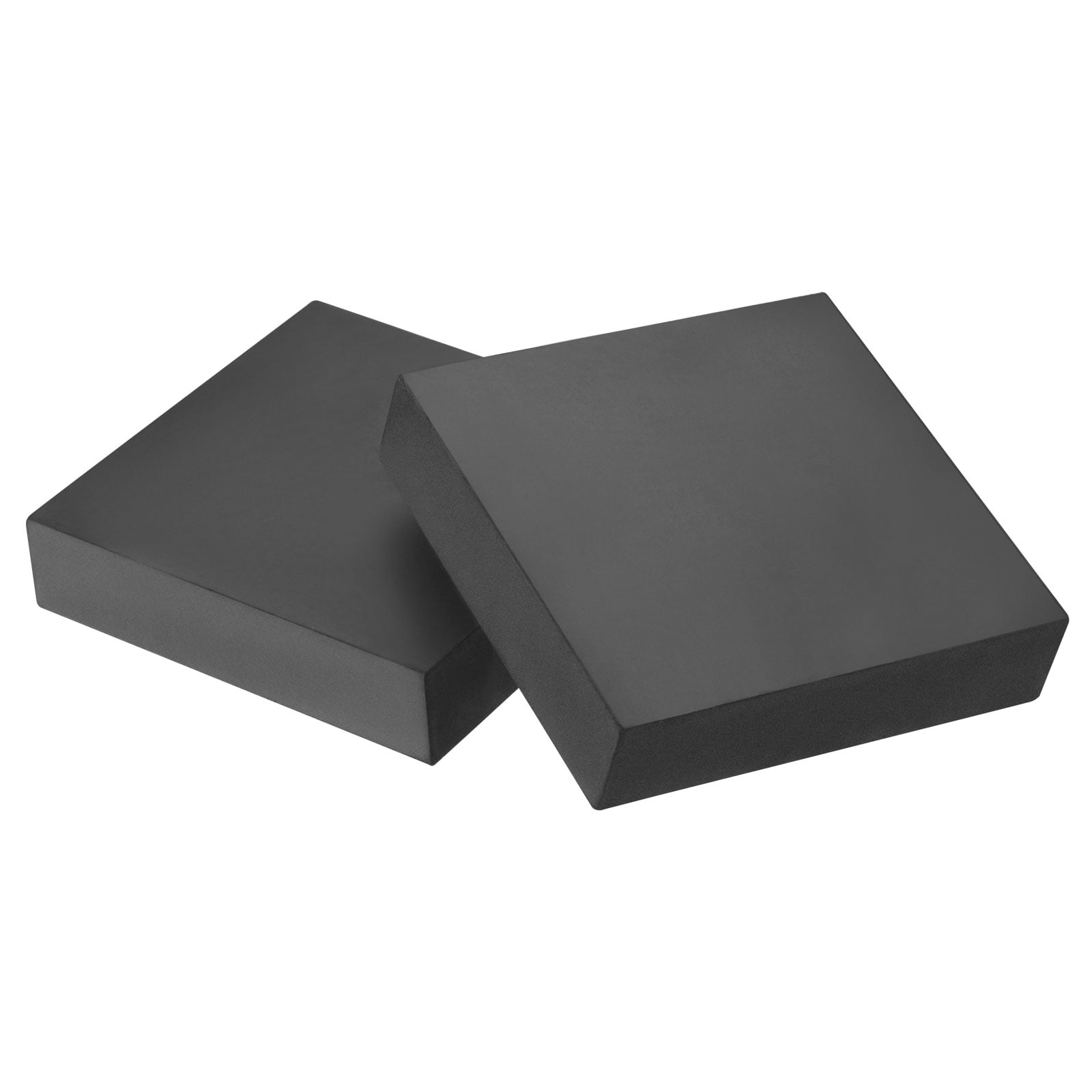 Uxcell 4x4x1" Rubber Bench Block Square Stamping Base Hammering Metal ...