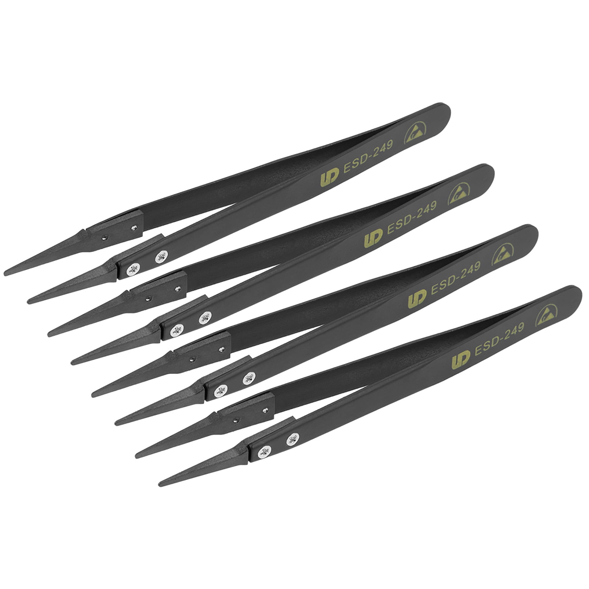 Uxcell 5.04''x0.39'' ESD Anti-Static Precision Extremely Pointed ...