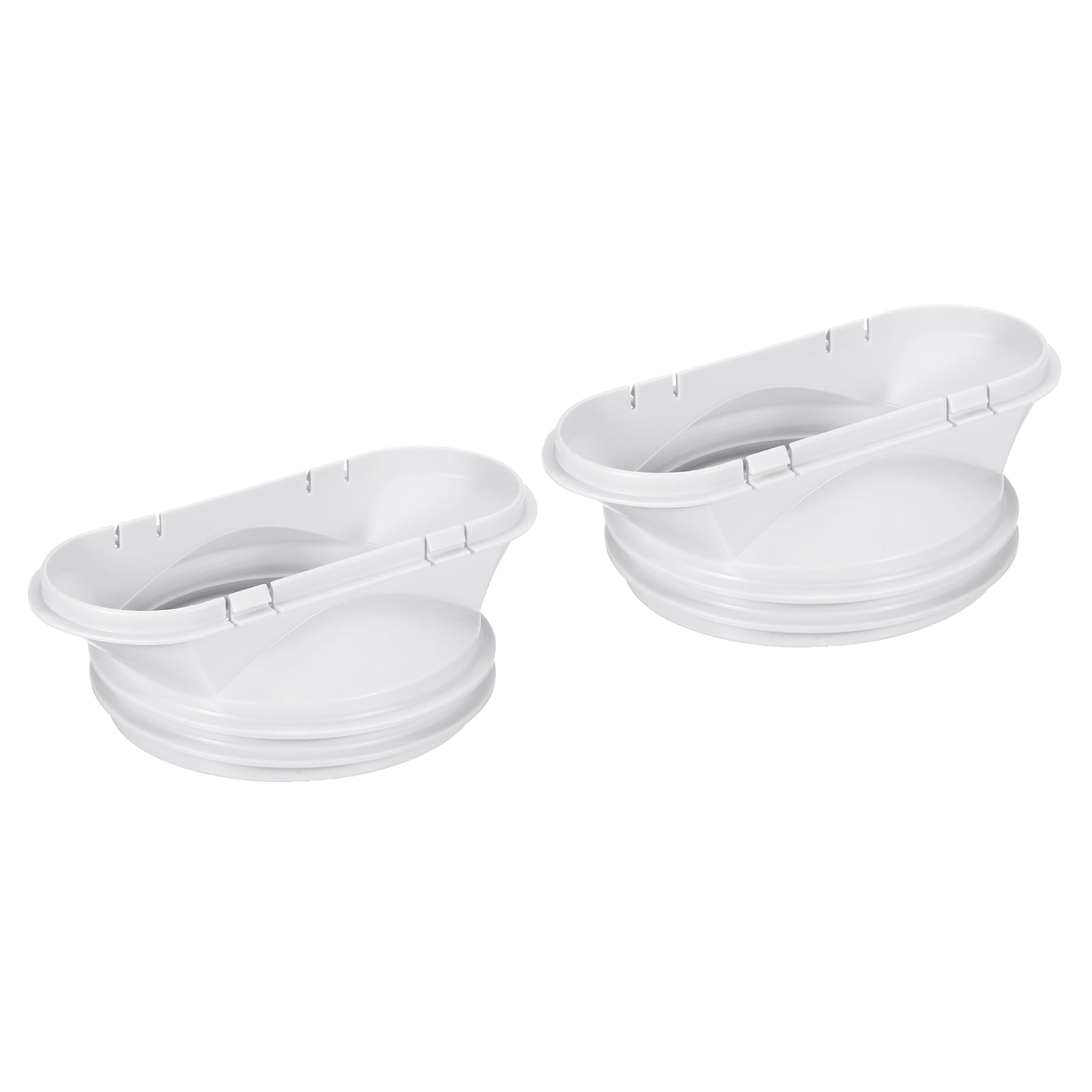 Uxcell 5.1"/5.9" Diameter Window Adaptor Tube Connector Portable Air ...