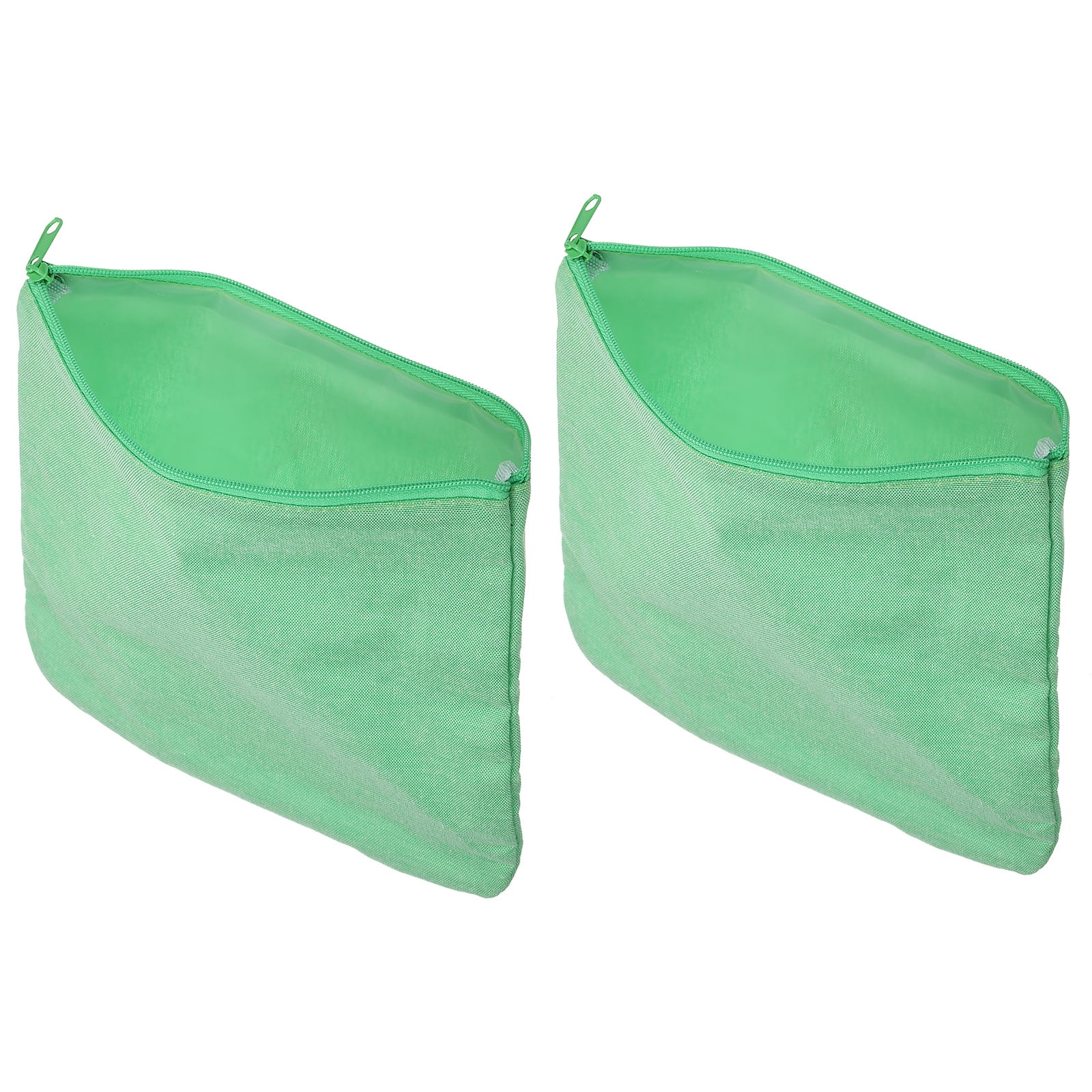 Uxcell 5.1 x 7.7inch Fabric Reusable Snack Sandwich Bags Zipper Lunch ...