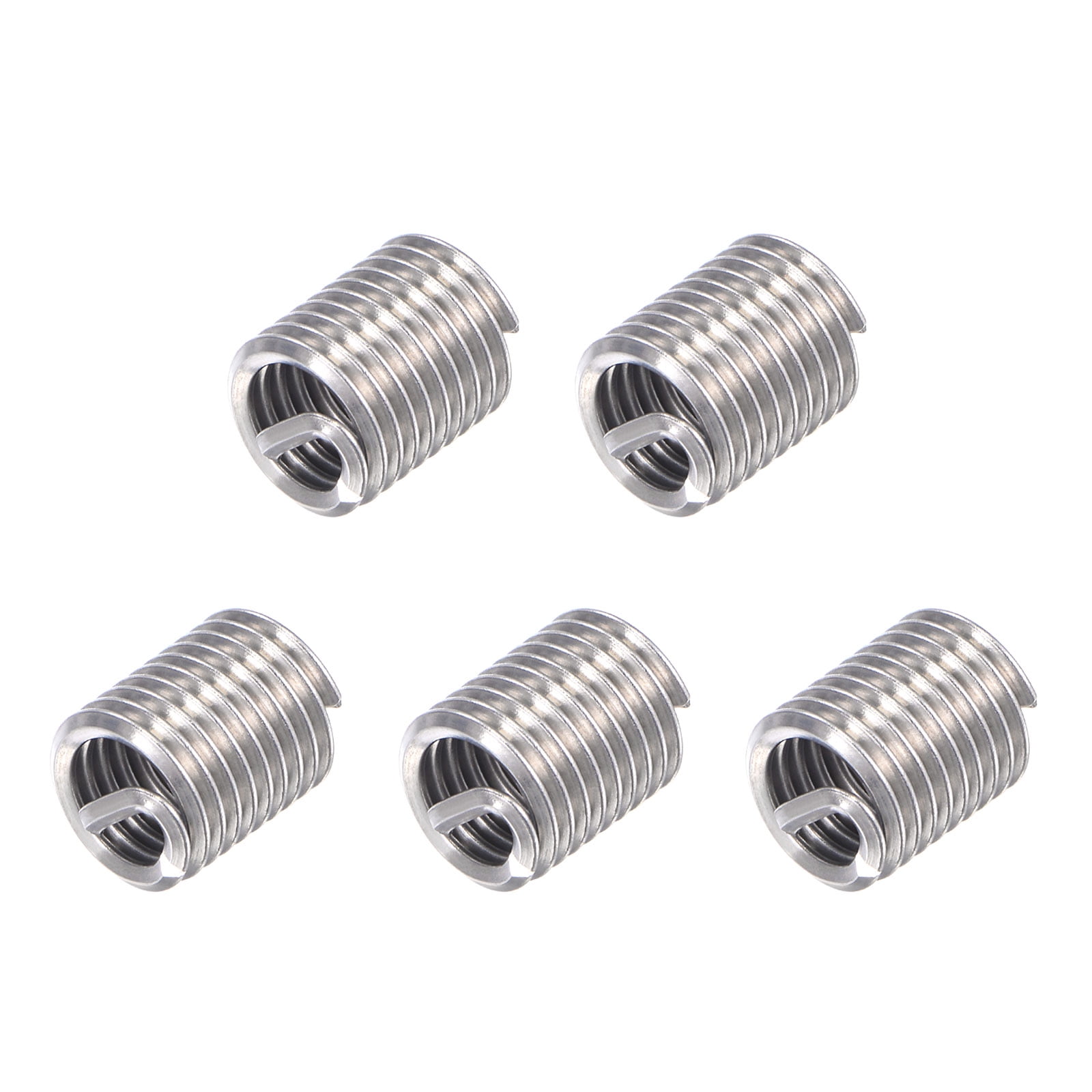 Uxcell 5/16-18 UNC 2.0D 304 Stainless Steel Wire Thread Inserts Screw ...