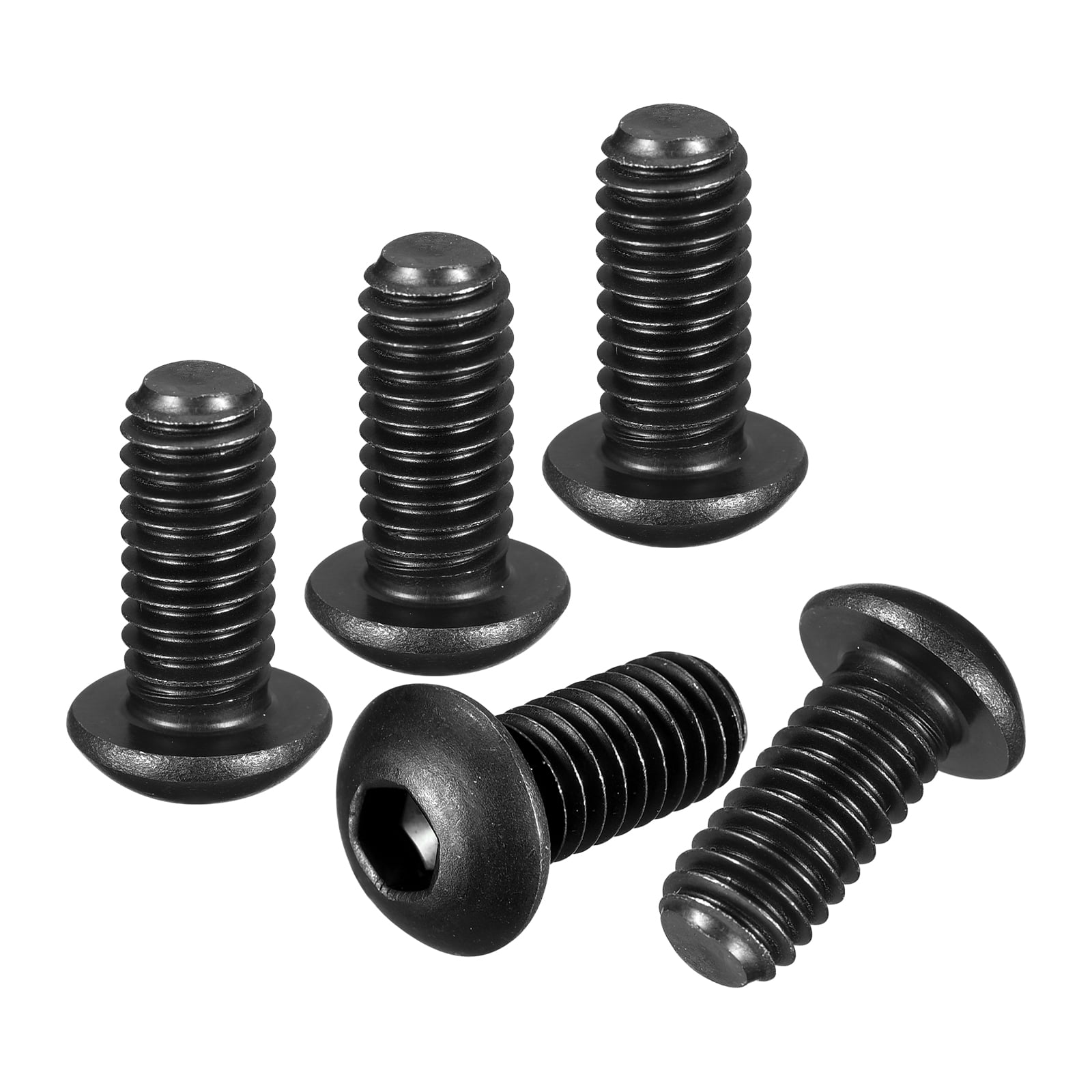 Uxcell 5/16"-18x3/4" Button Head Socket Cap Screws - 5Pack - Good for ...