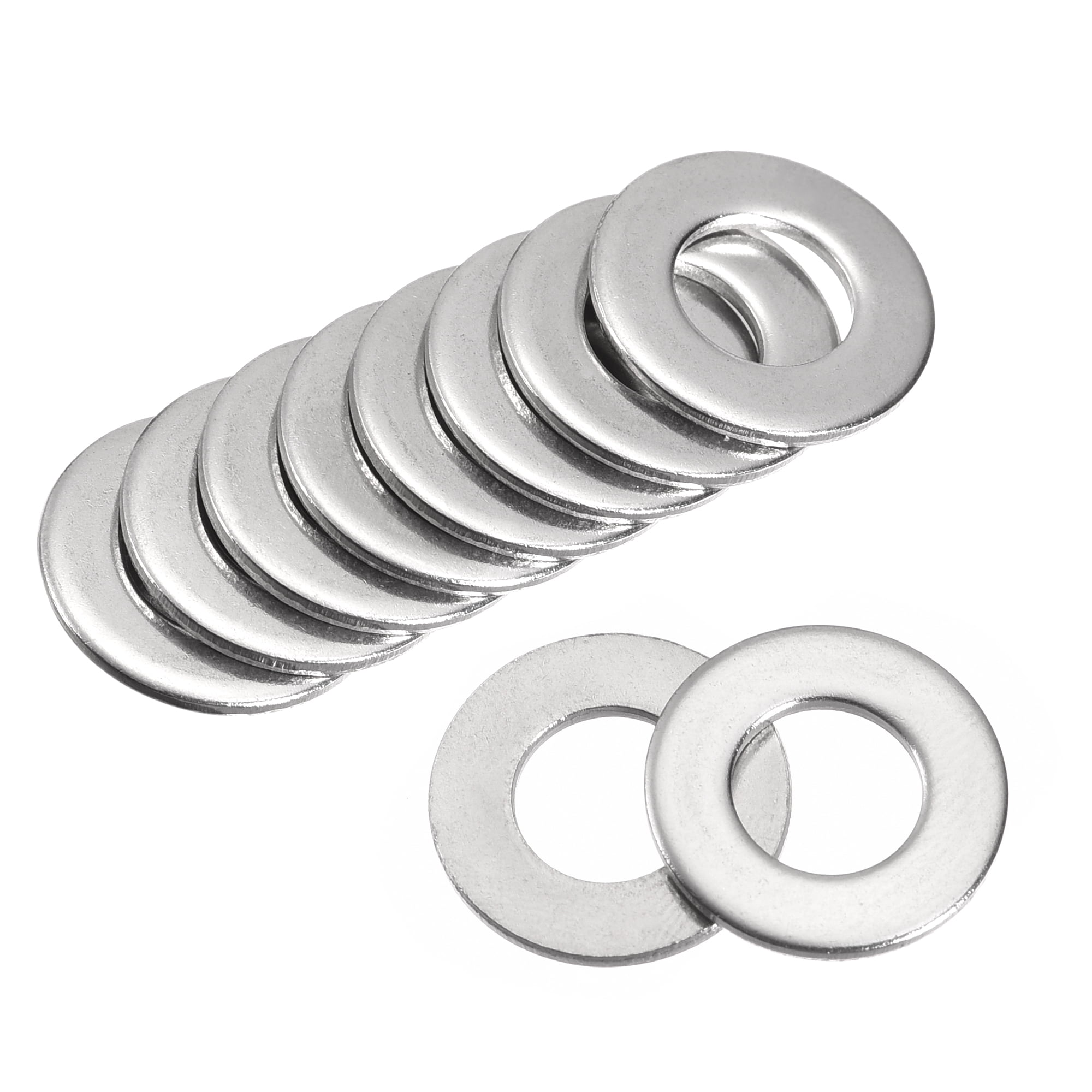 Uxcell 5/16" 316 Stainless Steel Flat Washer for Screw Bolt 100 Pack ...