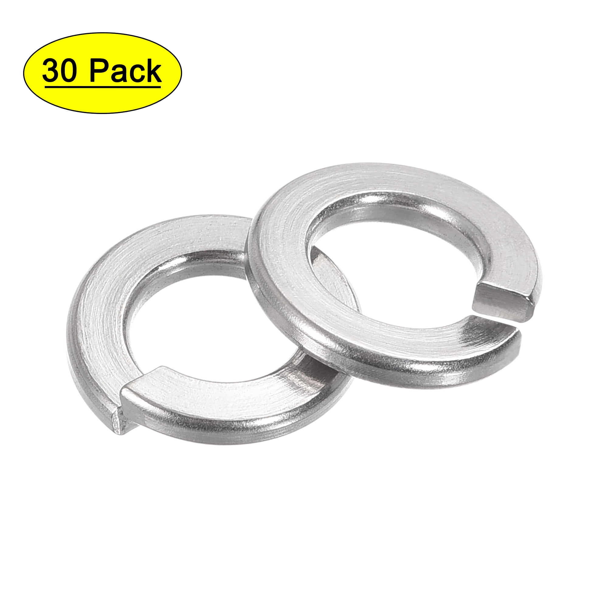 Uxcell 5/16-Inch 304 Stainless Steel Spring Lock Washer Split Lock ...