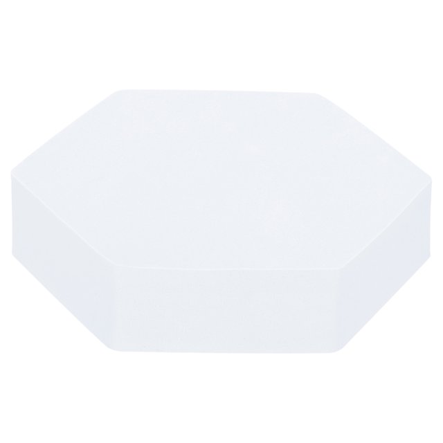 Uxcell 5.1x4.5x1.2" Hexagon Photography Background Props, Hard Foam ...