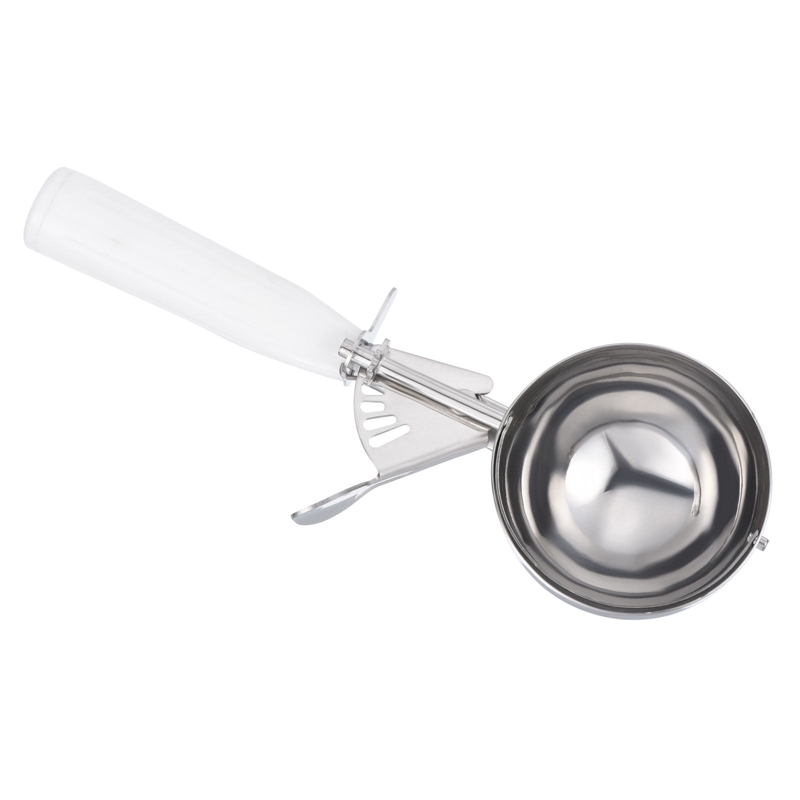 Uxcell 5.3 Ounce Ice Cream Scoop with Trigger, Stainless Steel Portion ...
