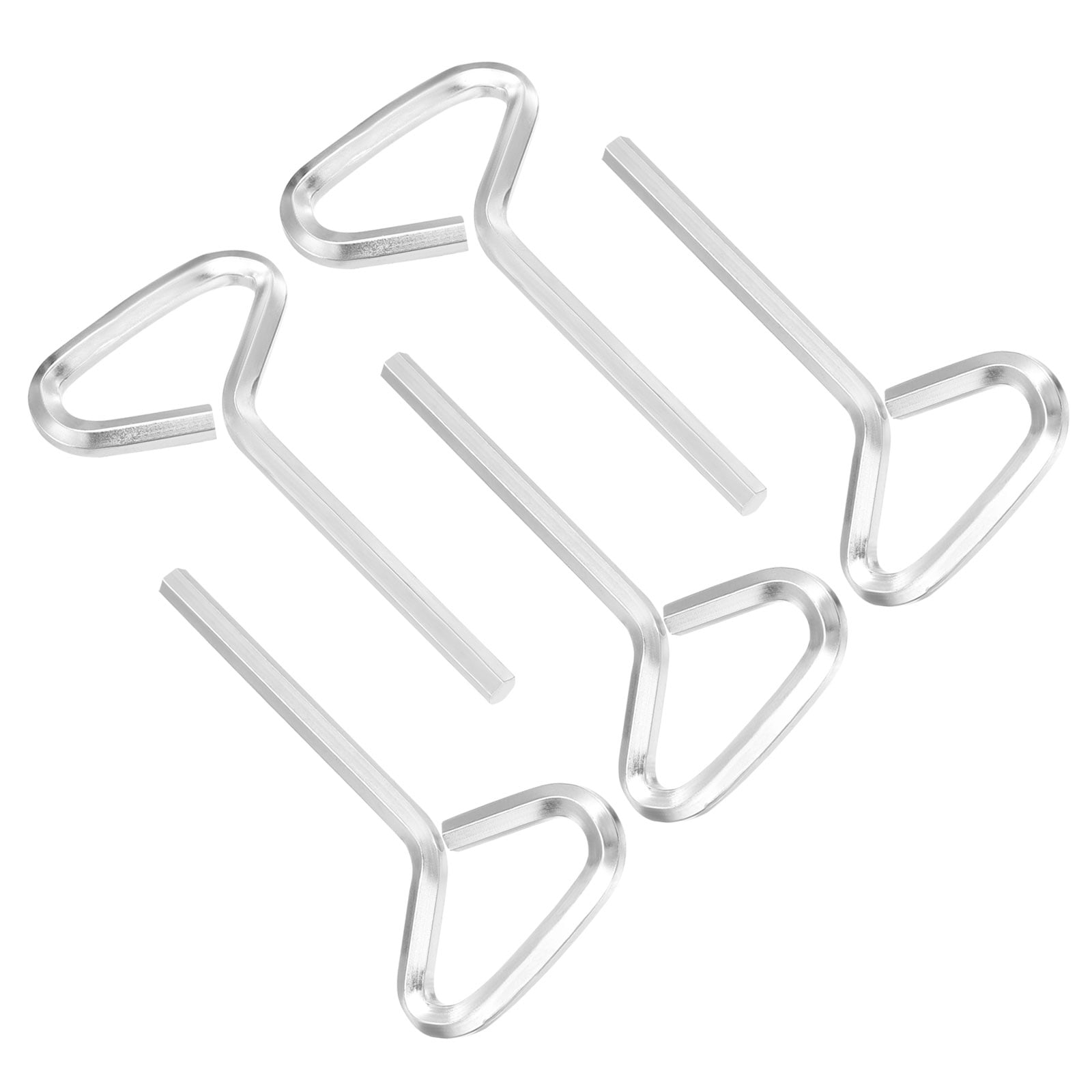 Uxcell 5/32 Inch Hex Key, 5 Pcs Hex Dogging Key T-Shaped Standard ...
