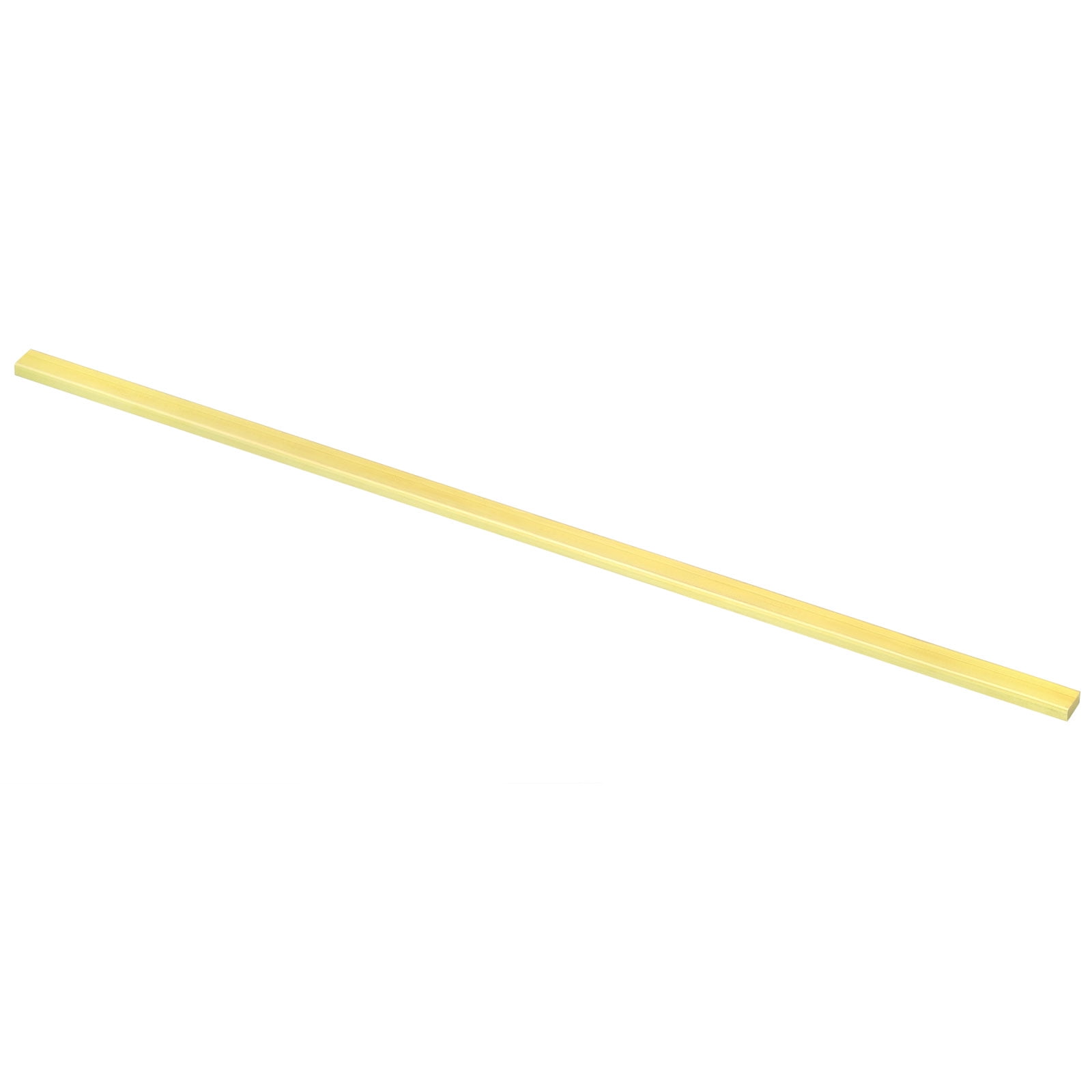 Uxcell 5/32x5/16x12" H59 Brass Flat Bar, Solid Rectangle Mill Stock ...
