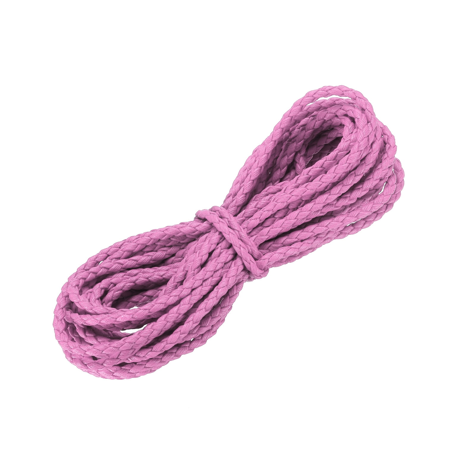 Uxcell 5.47 Yards 3mm Dia PU Braiding Leather Cord String for DIY ...