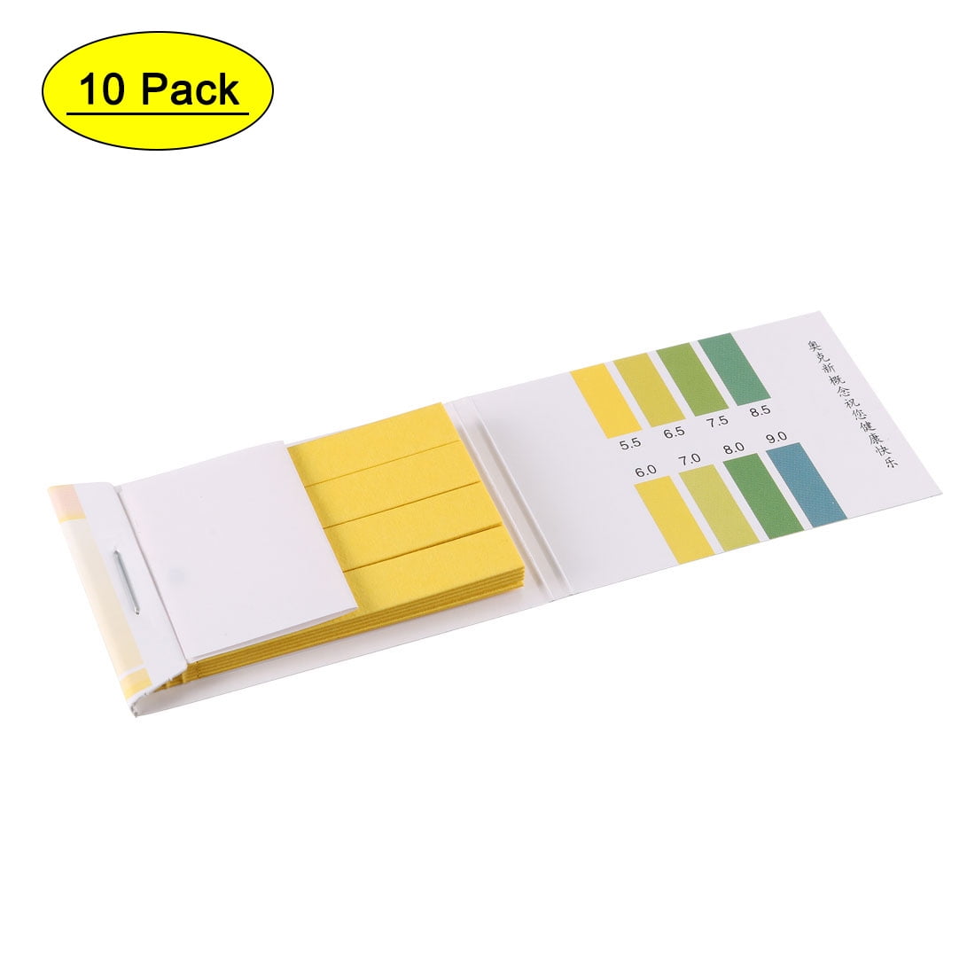 Uxcell 5.5-9.0 Indicator 80 in 1 Testing Alkaline Acid PH Test Strip 10 ...