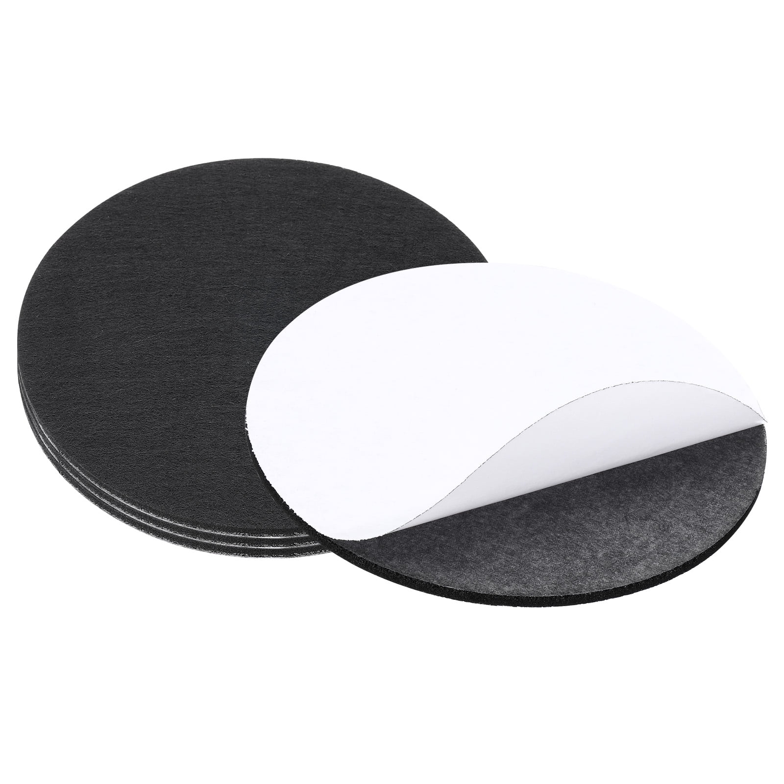 Uxcell 5.5" Diameter Felt Furniture Pads, 4 Pcs 1/2" Thick Lamp Base ...