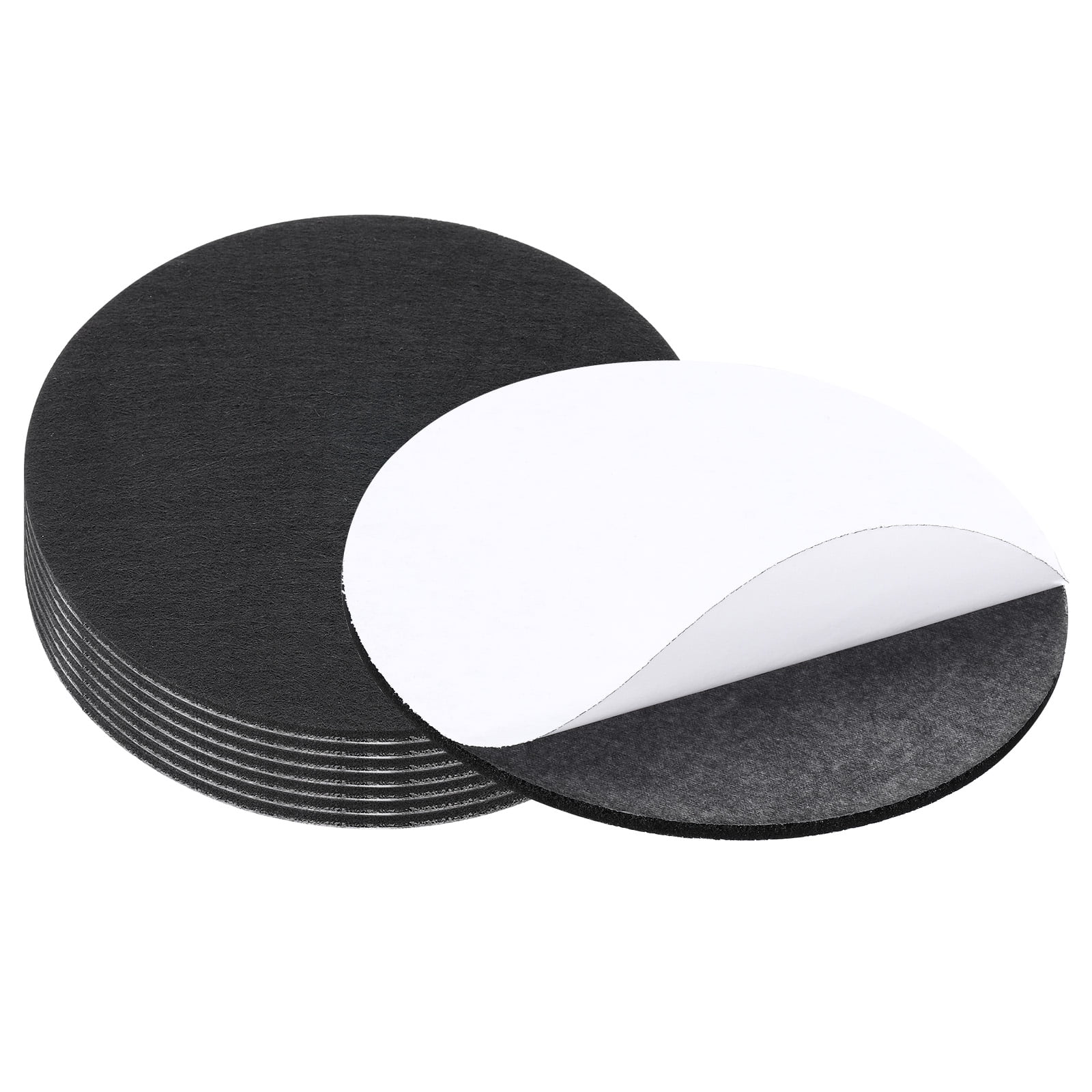 Uxcell 5.5" Diameter Felt Furniture Pads, 8 Pcs 1/2" Thick Lamp Base ...