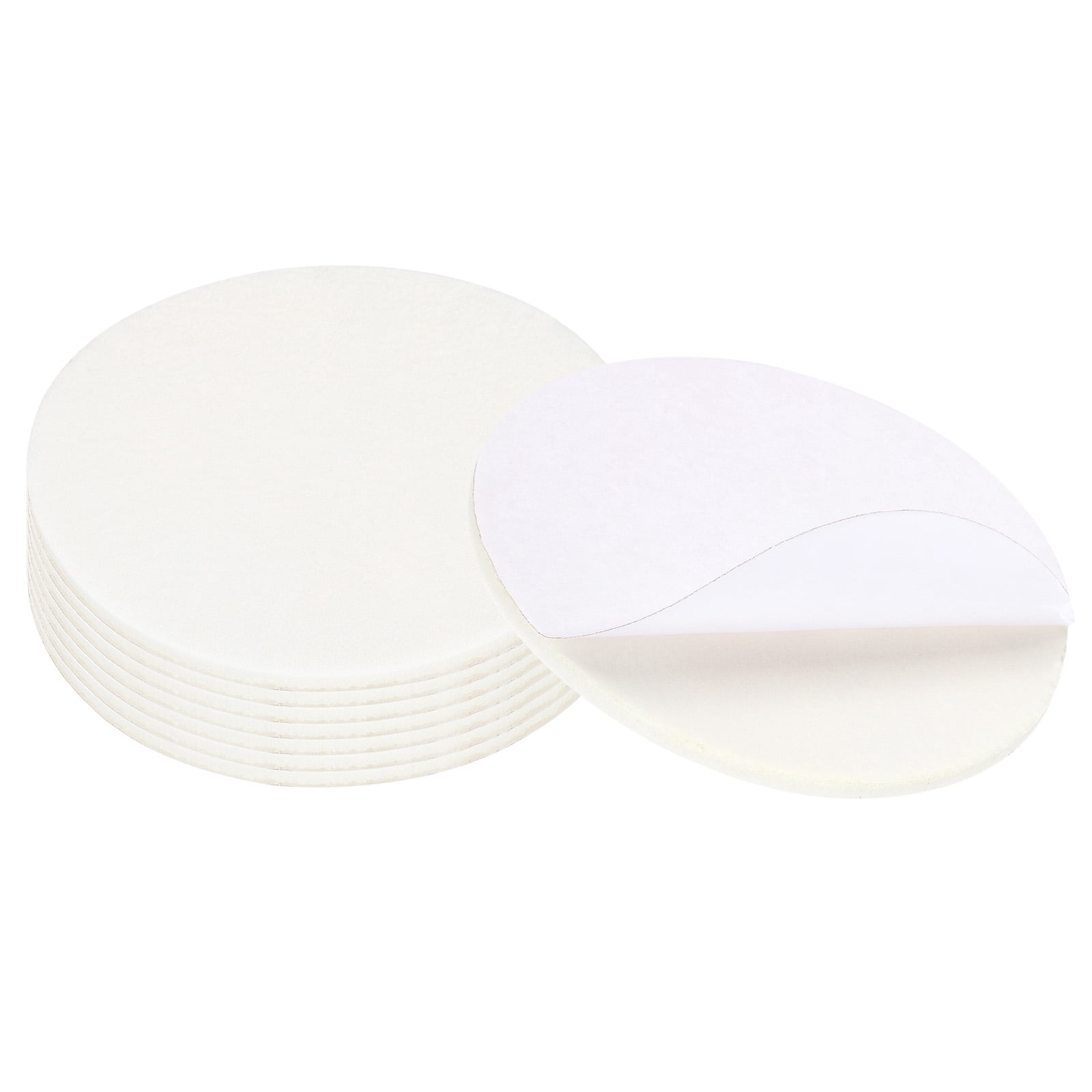 Uxcell 5.5" Diameter Felt Furniture Pads, 8 Pcs 1/2" Thick Lamp Base ...