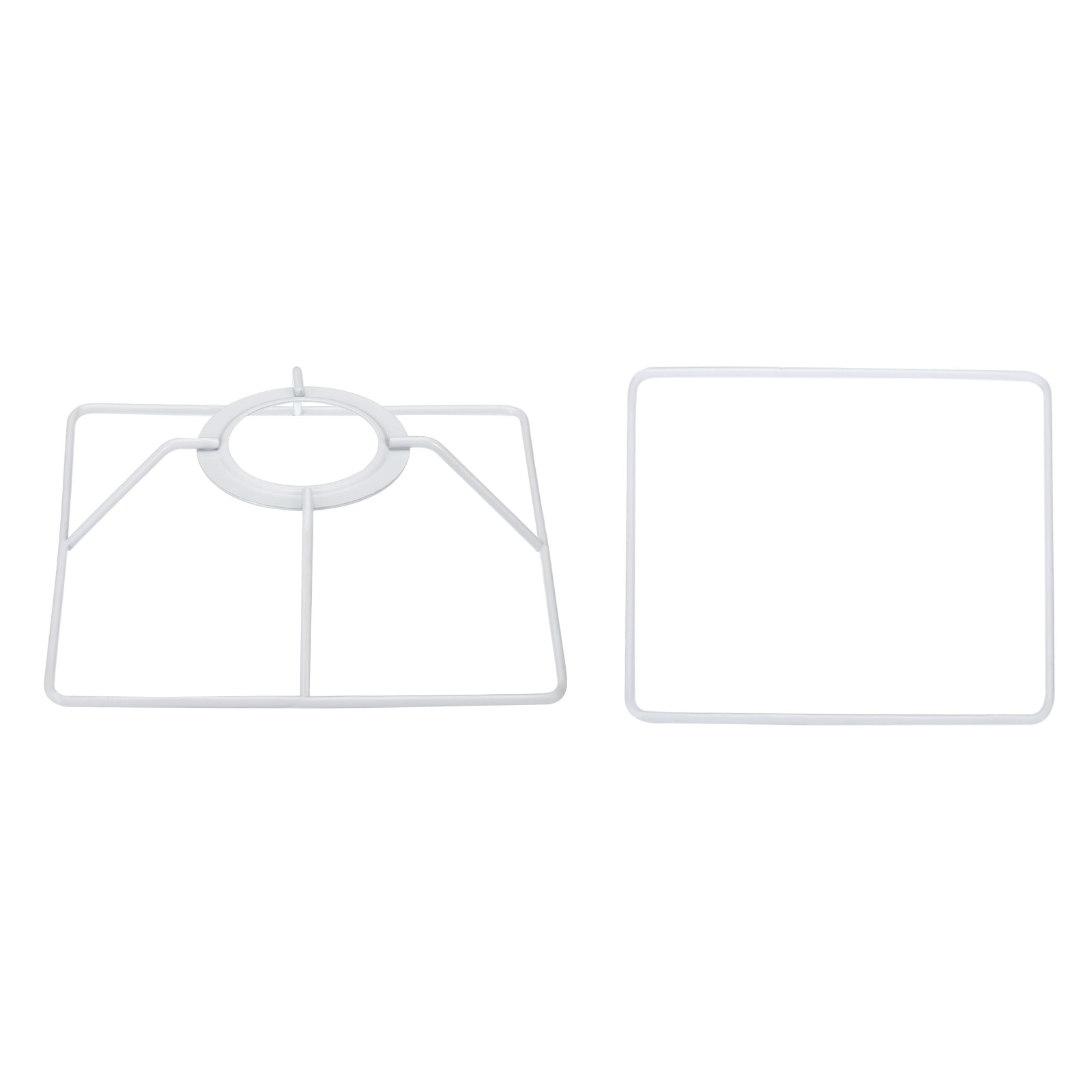 Uxcell 5.5" E26 E27 Lamp Shade Ring Frame with European Fitter ...