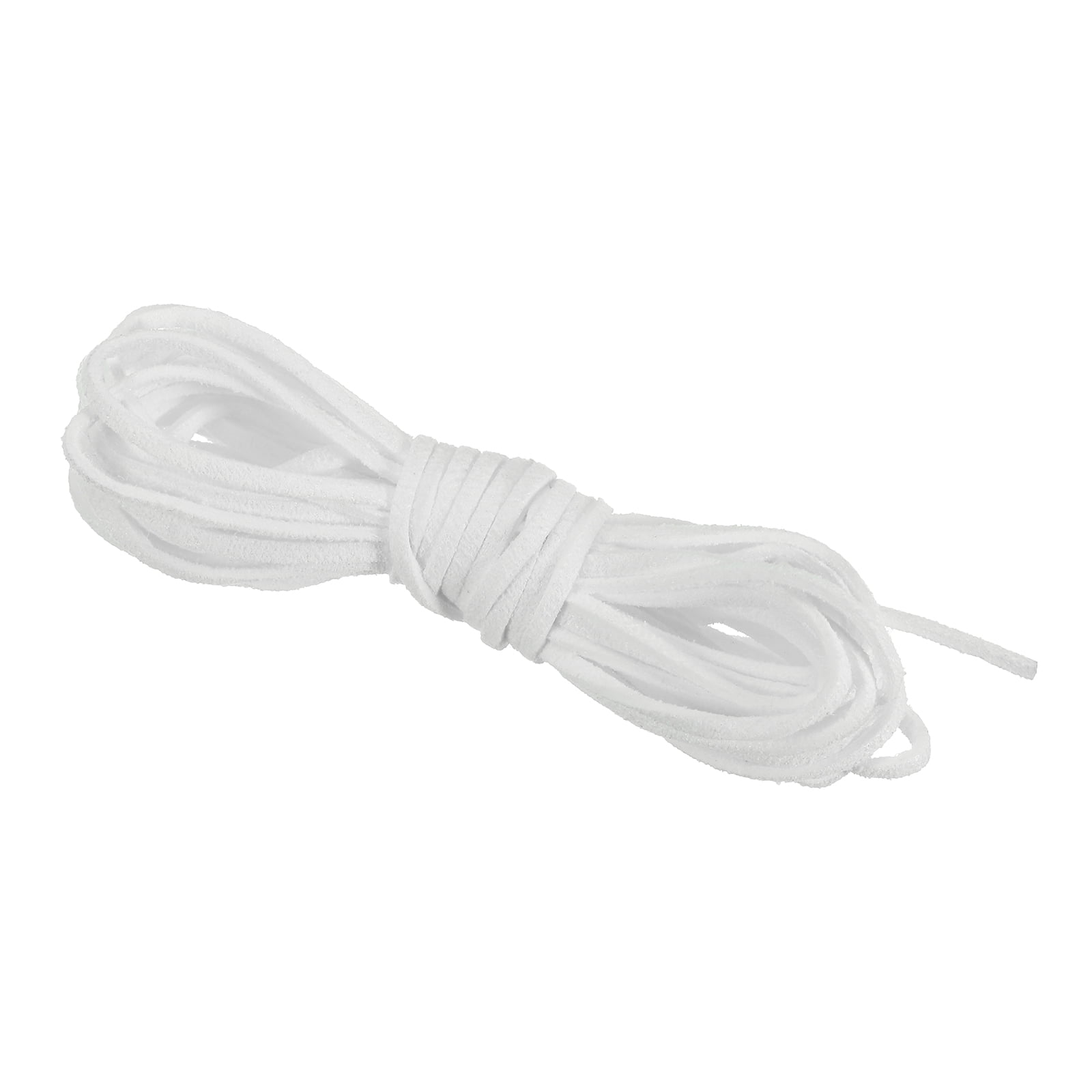 Uxcell 5.5 Yards x 3mm Faux Suede Leather Cord String for Bracelet ...