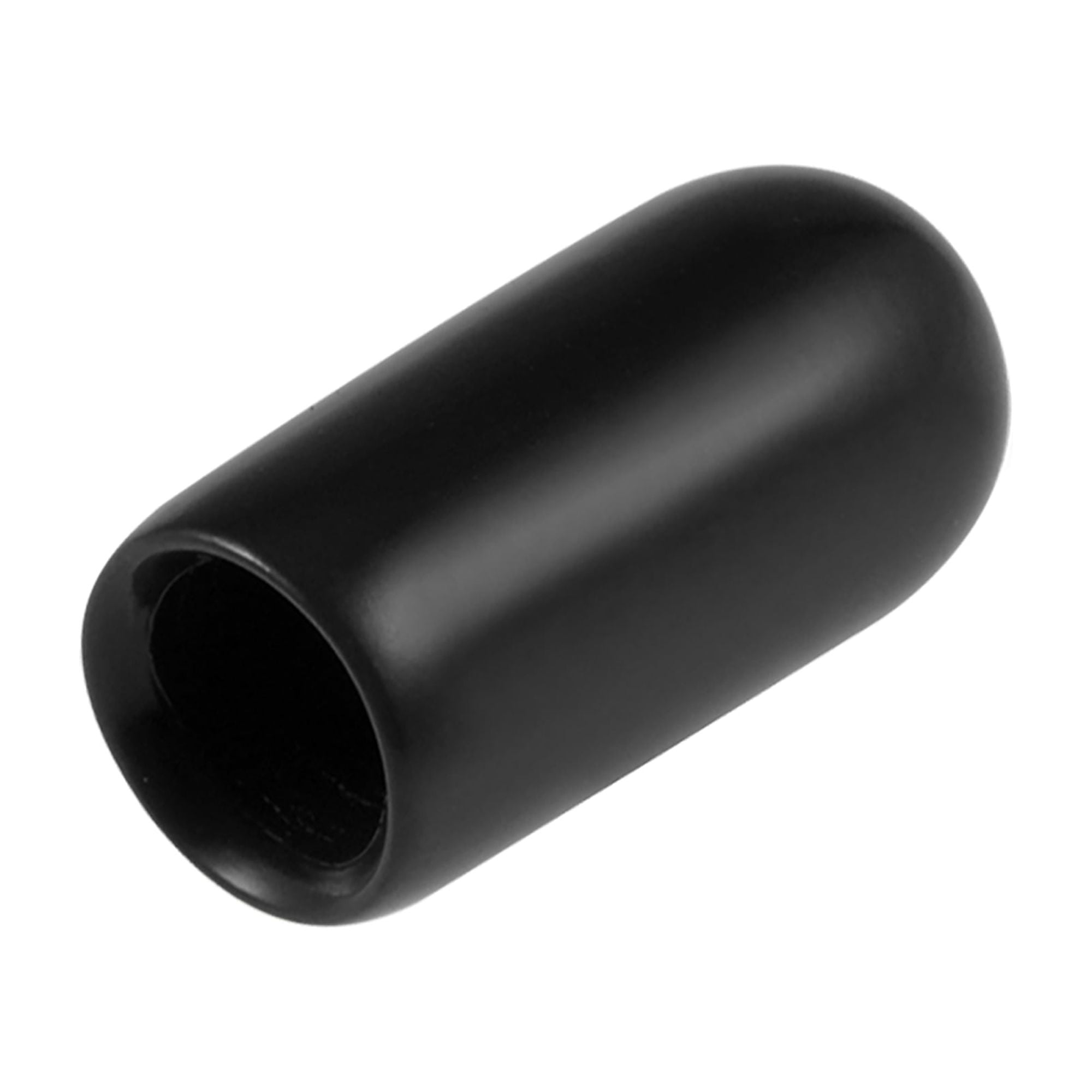 Uxcell 5.5mm Round Black Vinyl End Cap Screw Thread Protectors Rubber ...