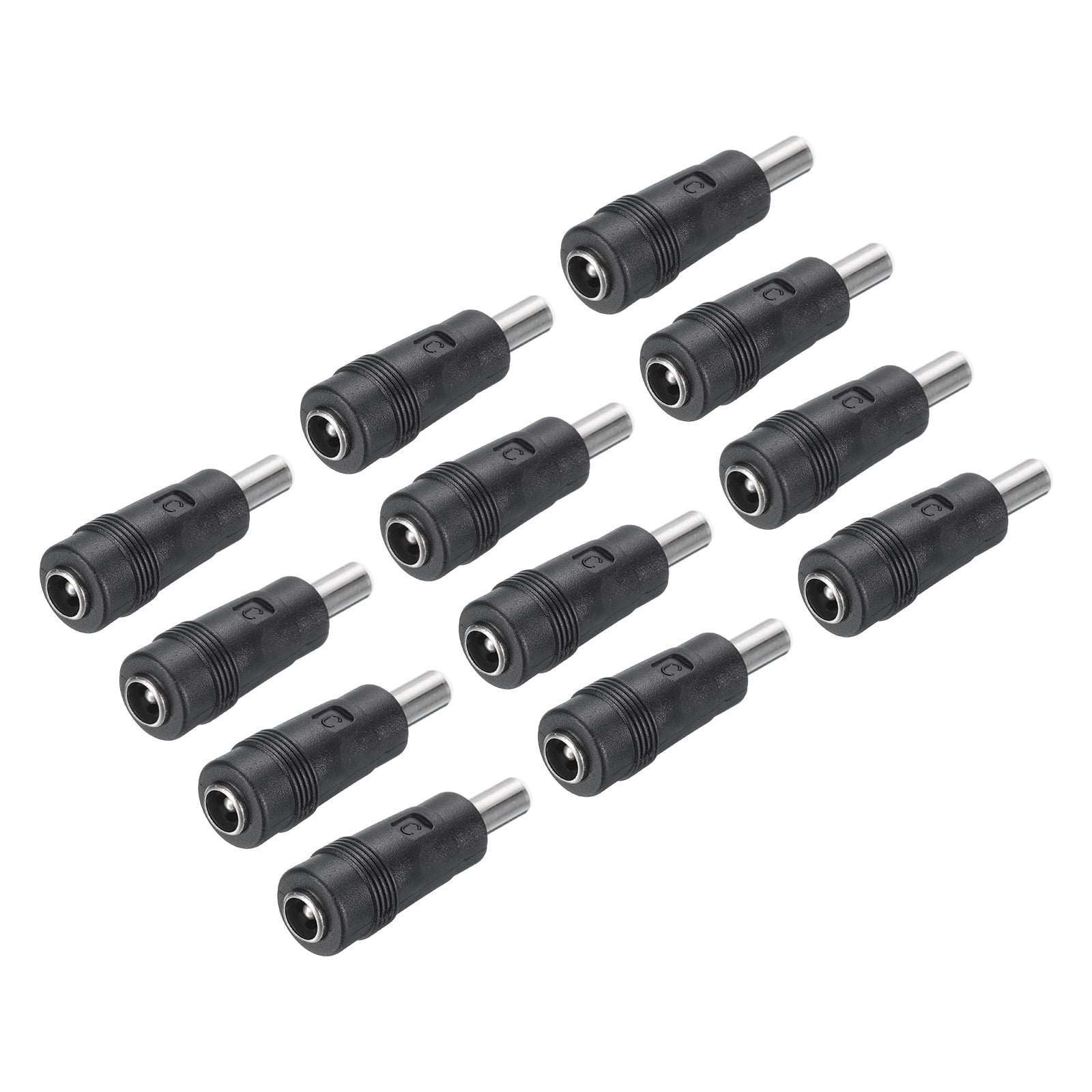 Uxcell 5.5x2.1mm Female Jack to 5.5x2.5mm Male DC Power Connector Adapter, 20Pcs - Walmart.com