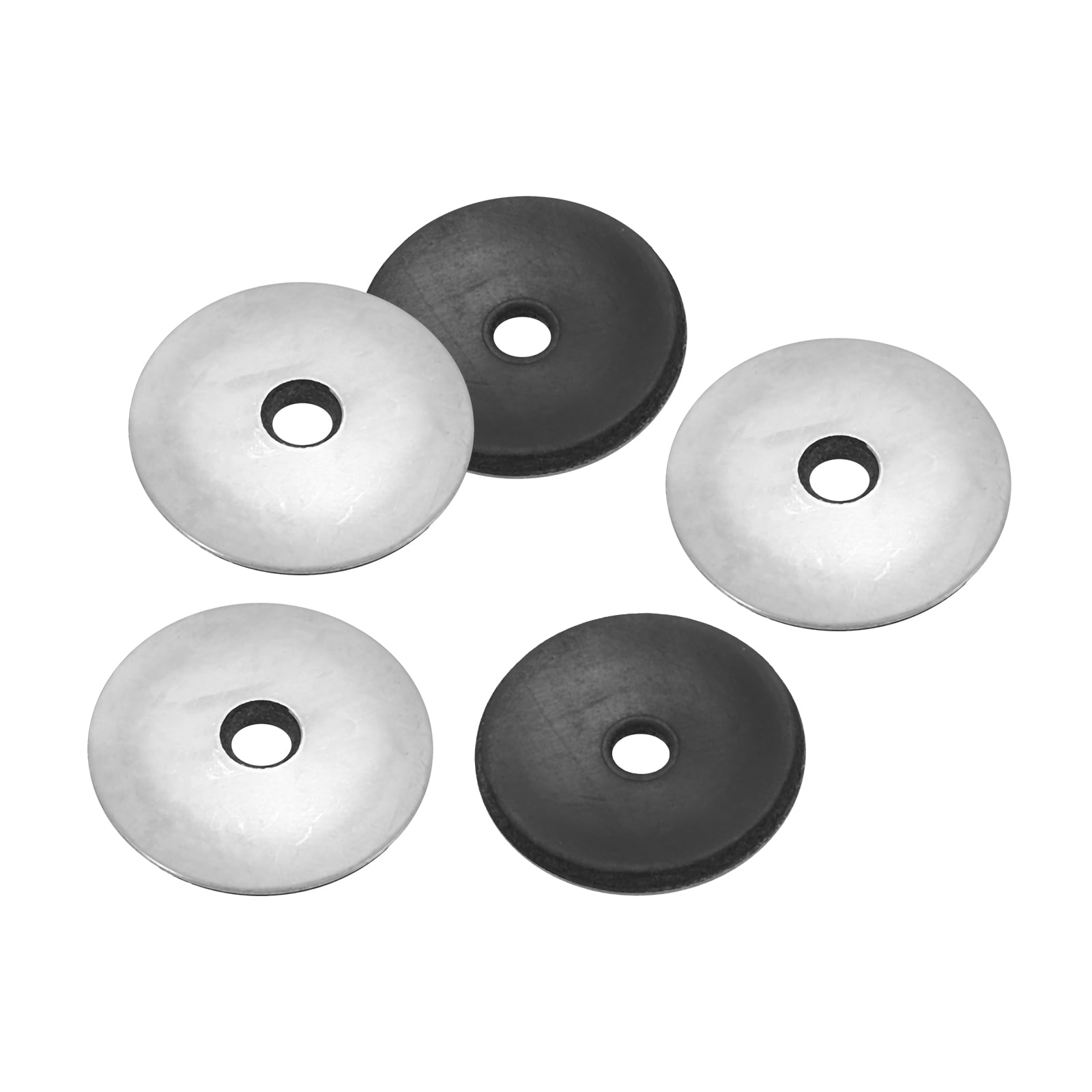 Uxcell 5.5x25mm 304 Stainless Steel EPDM Bonded Sealing Neoprene Rubber ...